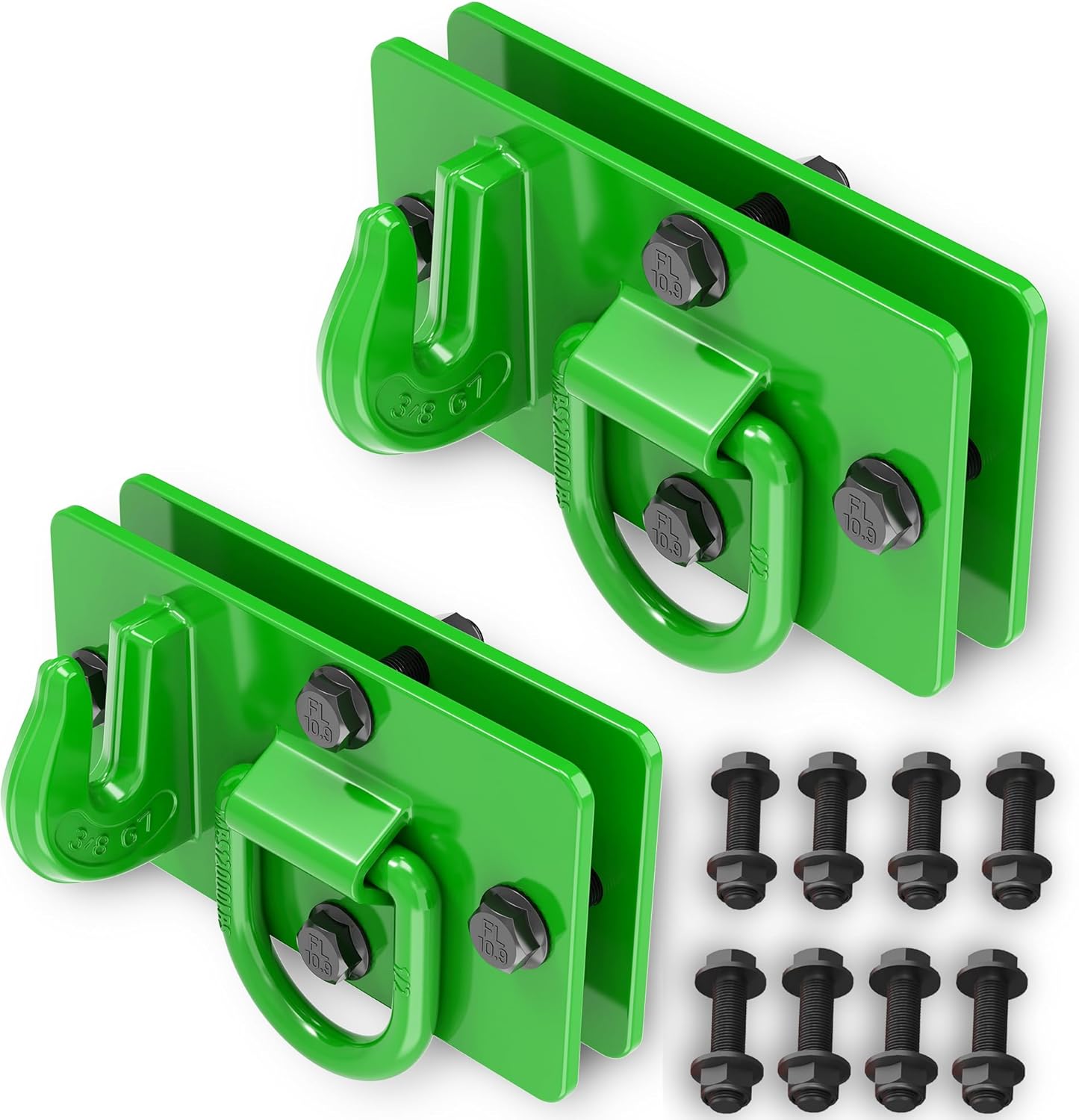 Amazon.com: NBXPOW Tractor Bucket Hook 3/8" with Binding Loop, Grade 70 ...