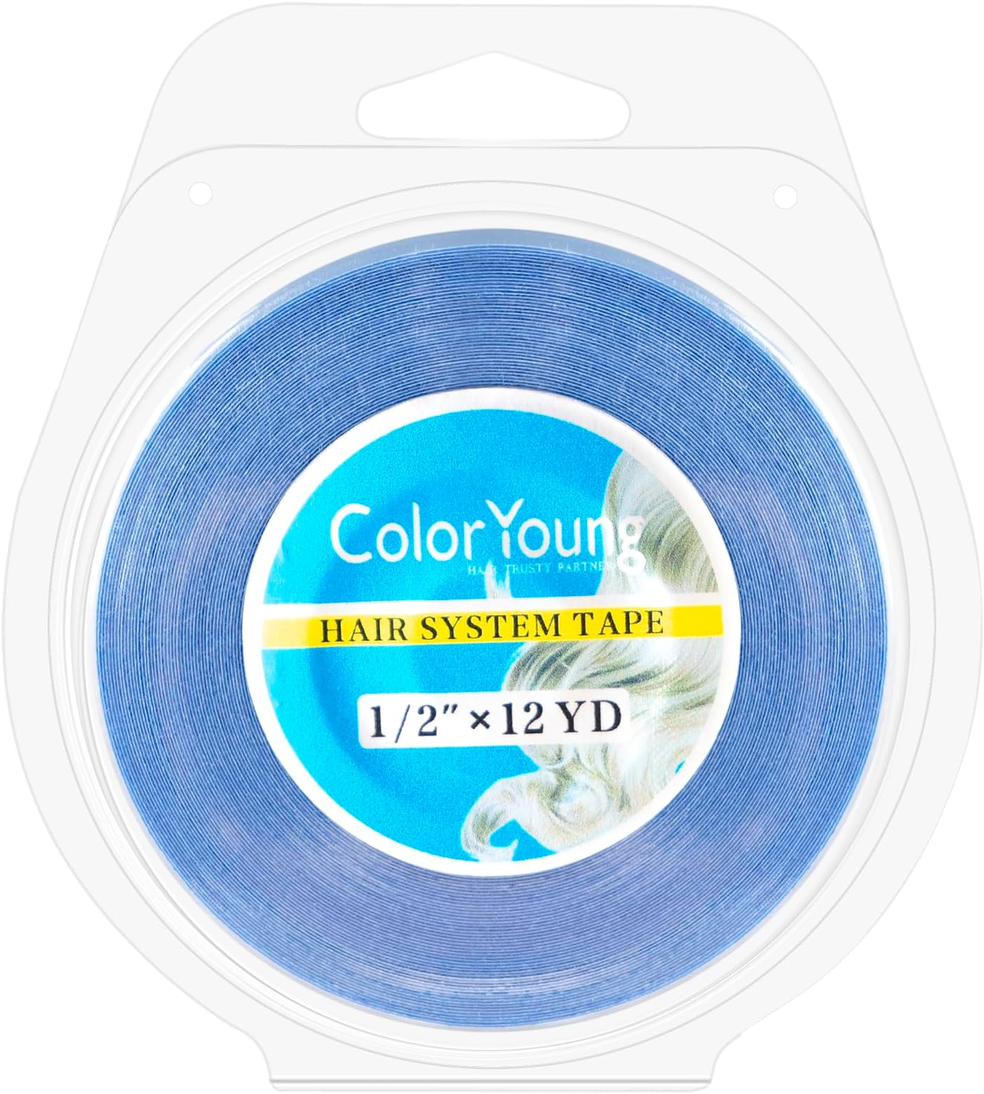 Amazon.com : coloryoung 5/16"(0.8cm)*12 Yards Tape for Tape in Hair ...