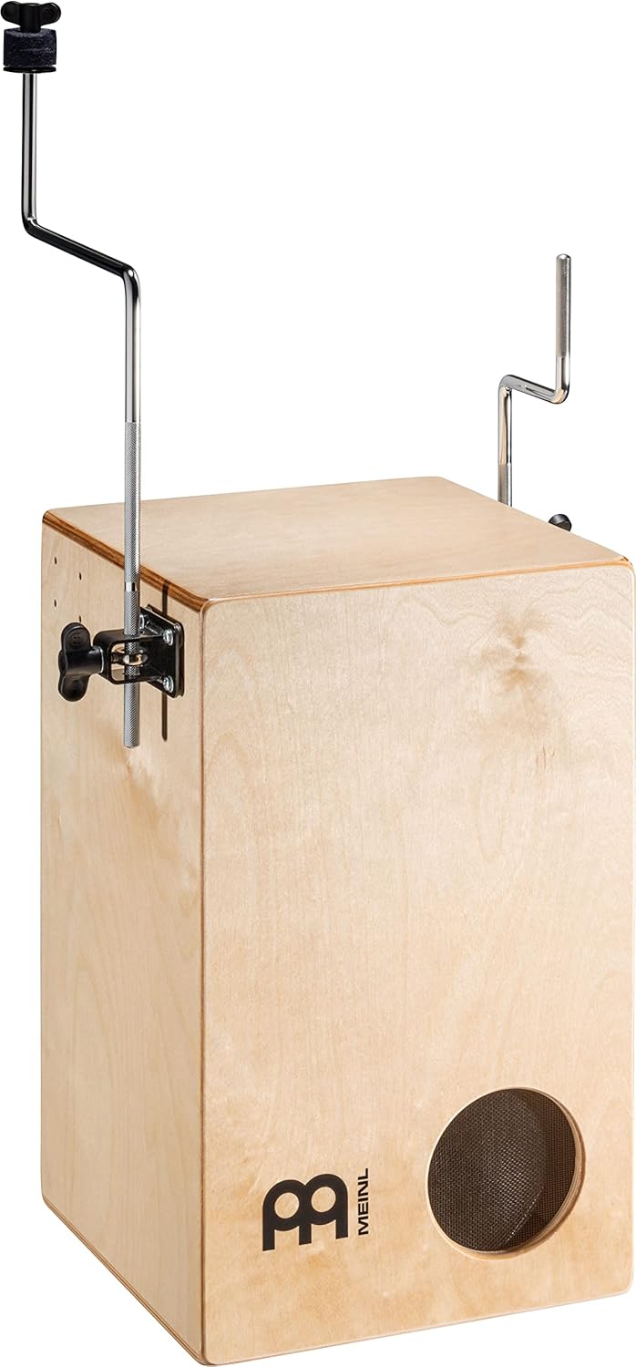 Amazon.com: Kick Drum Cajon with Cymbal/Percussion Attachments and Bass ...