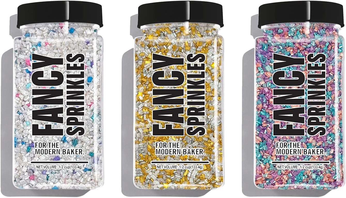 Amazon.com: Fancy Sprinkles MVP Fancy Sugar Set (Unicorn Breath, Opal ...
