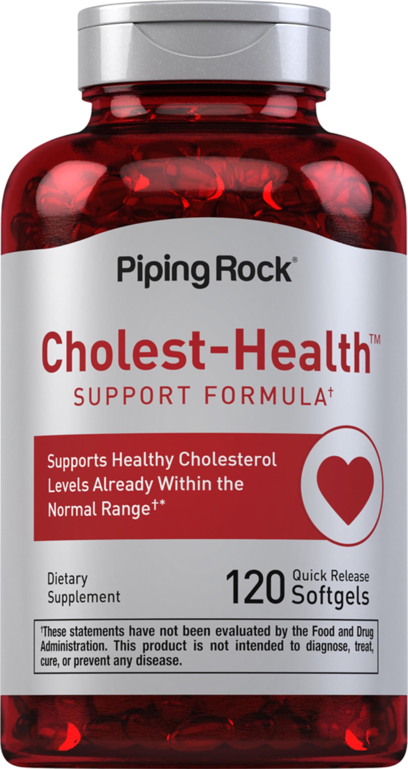 Amazon.com: Piping Rock Cholesterol Supplements | 120 Softgels | Plant ...