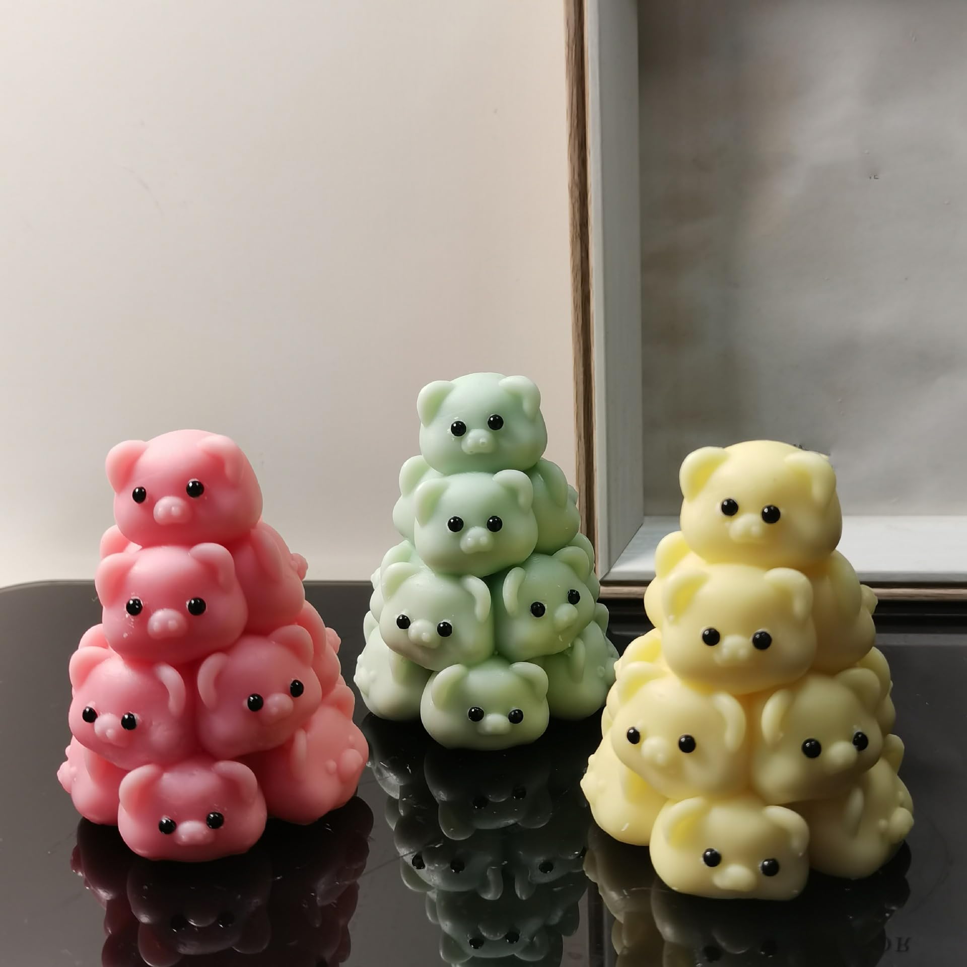 Amazon.com: Pig Mold Pig Candle Mold Cone Pig Resin Mold Clay Mold ...