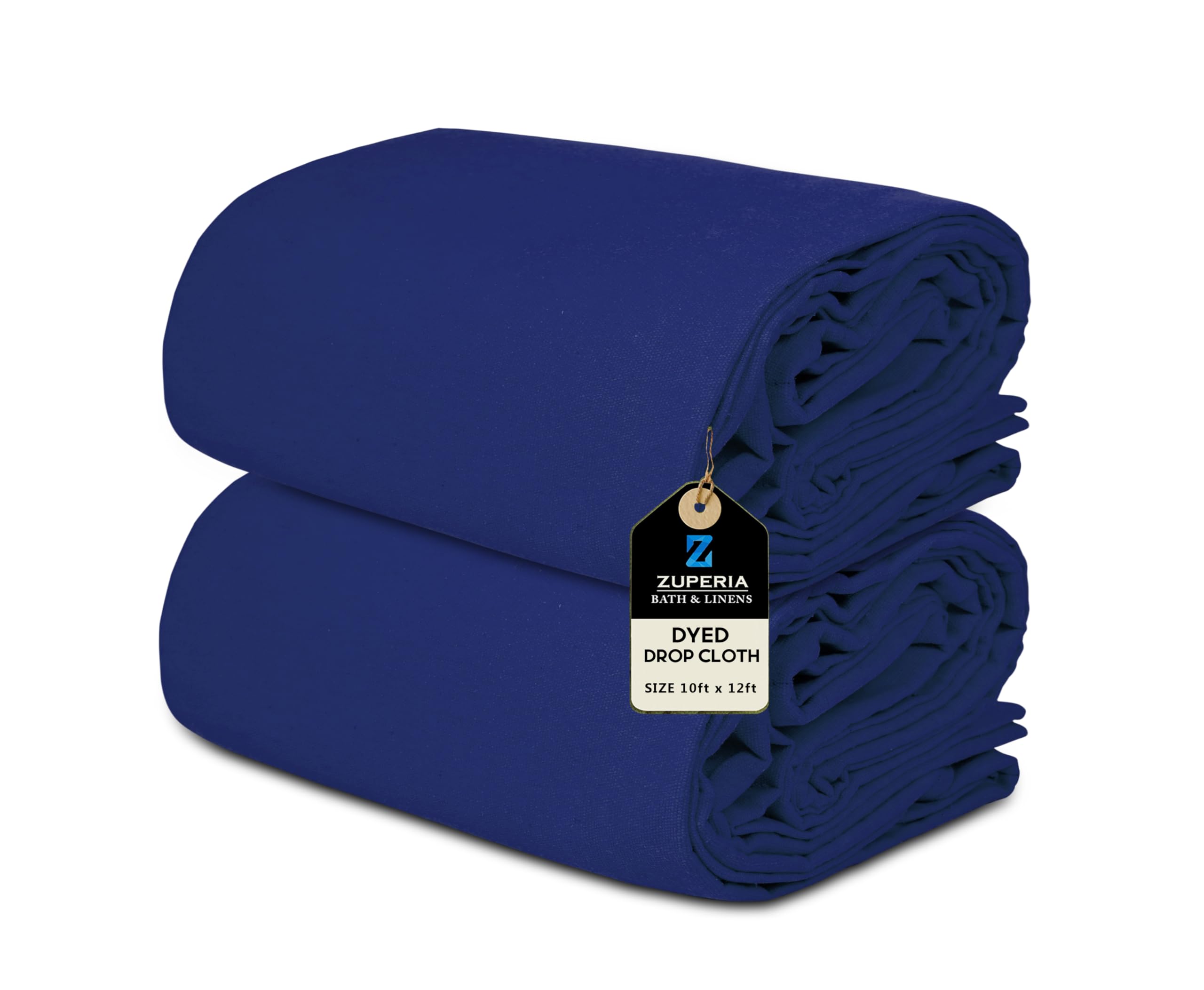 Snapklik.com : Zuperia Dyed Canvas Drop Cloth For Multi-Purpose Use