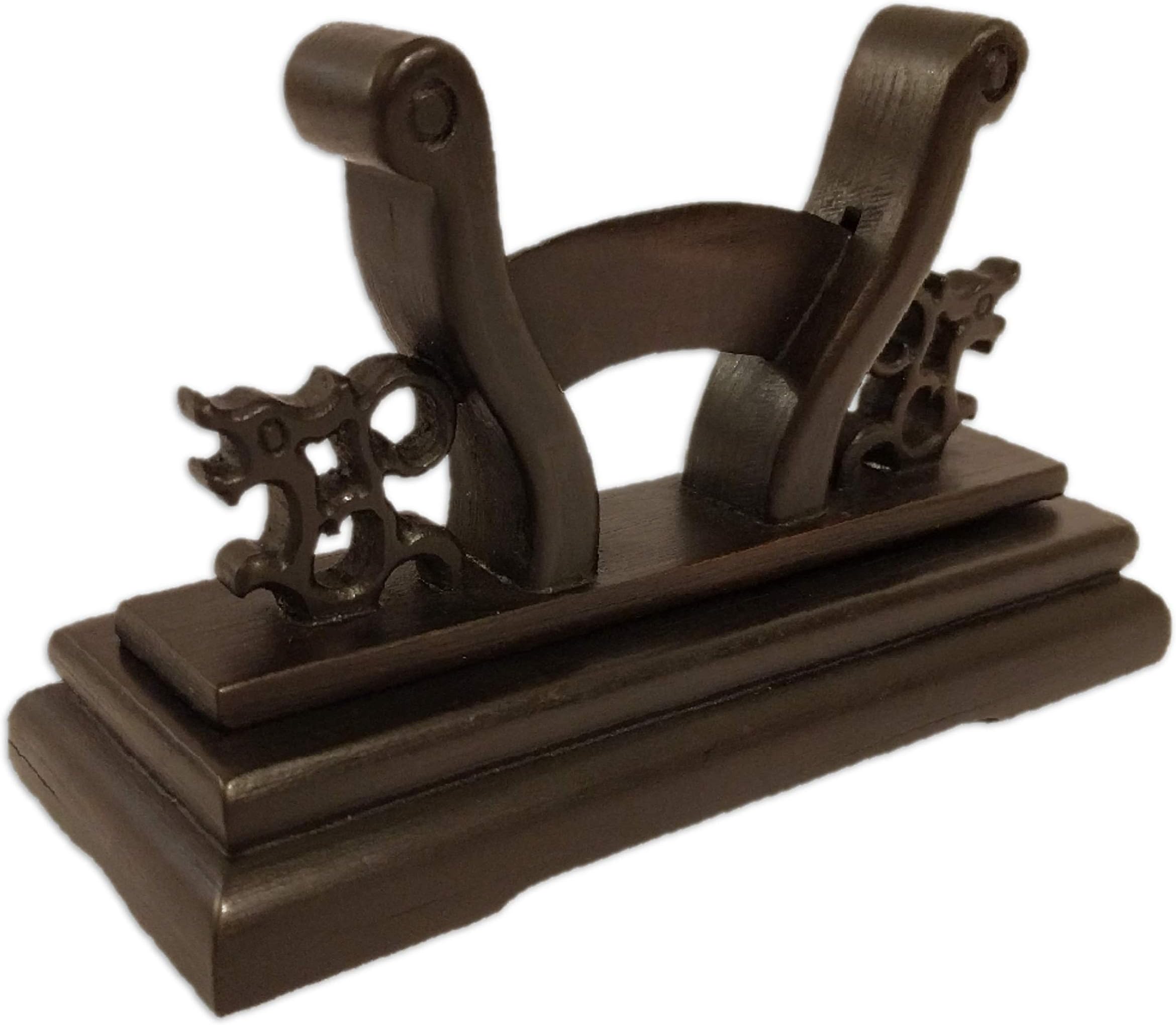 Amazon.com: Rluii Display Holder Chinese Fan Decorative Stand Handy Fan ...