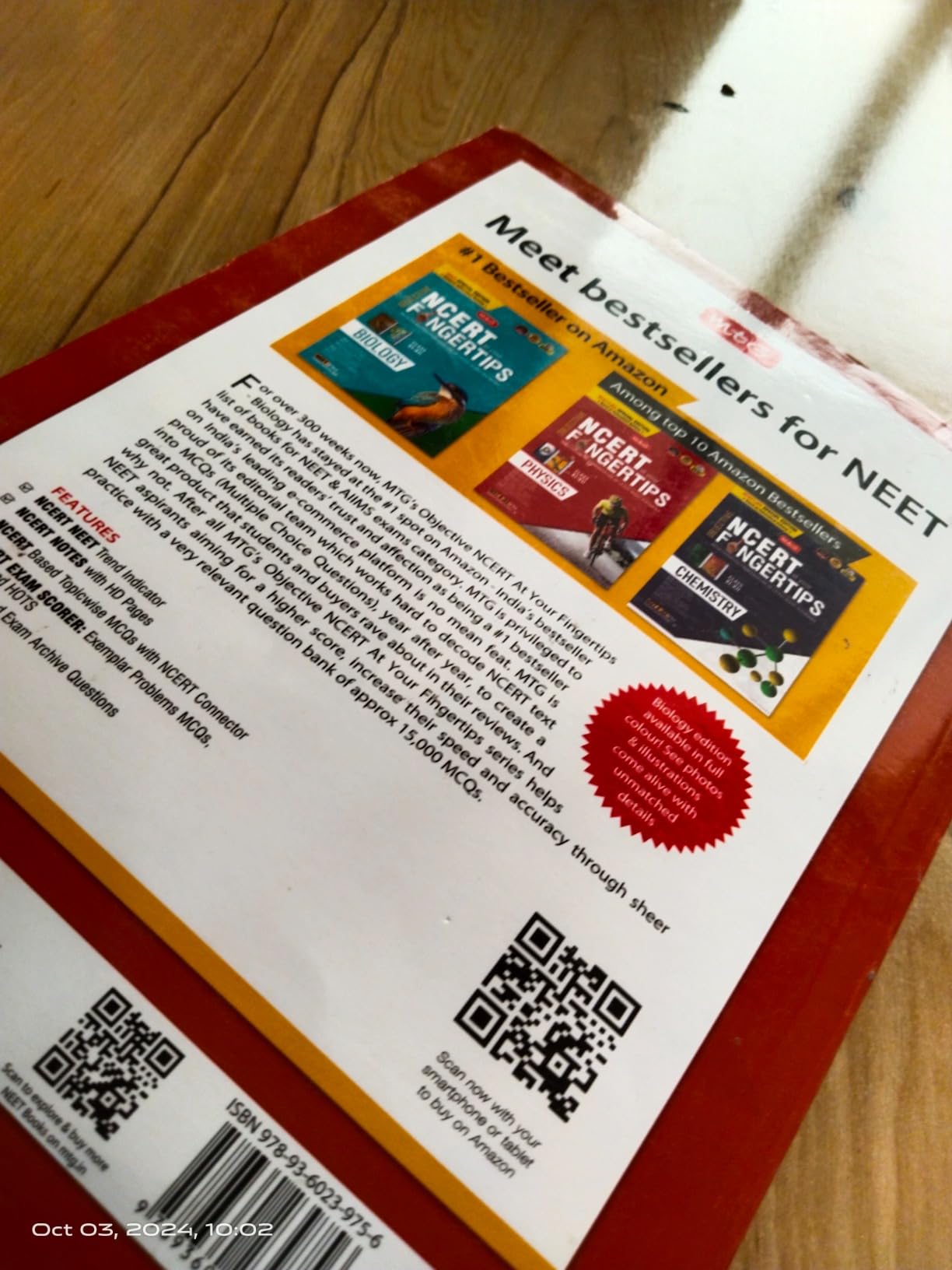 Buy MTG Complete NEET Guide Physics Book For 2025 Exam - NEET ...