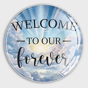 Amazon.com: Welcome to Our Forever Refrigerator Magnets Cute Magnets ...