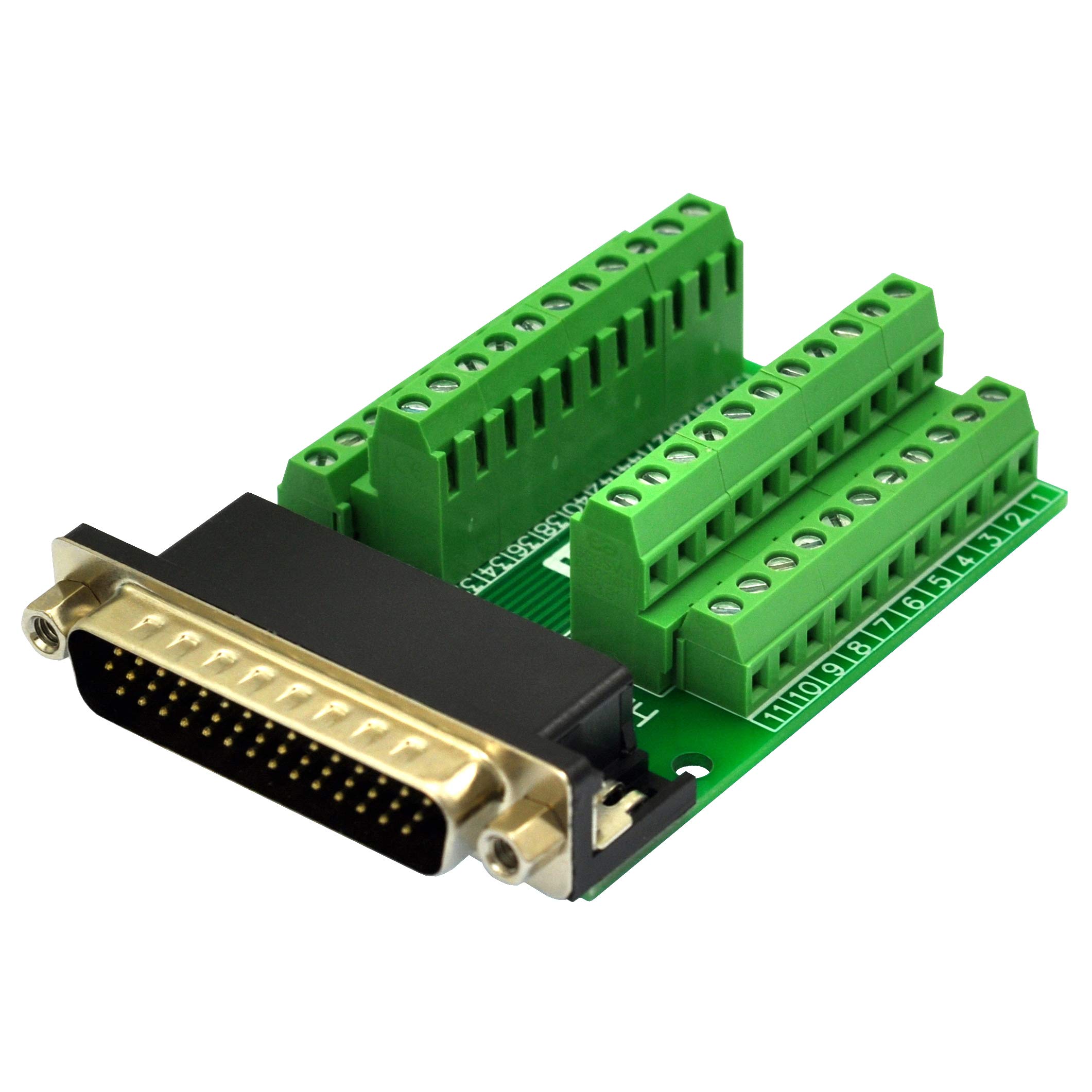 Snapklik.com : Slim Right Angle D-SUB Header Breakout Board Terminal ...