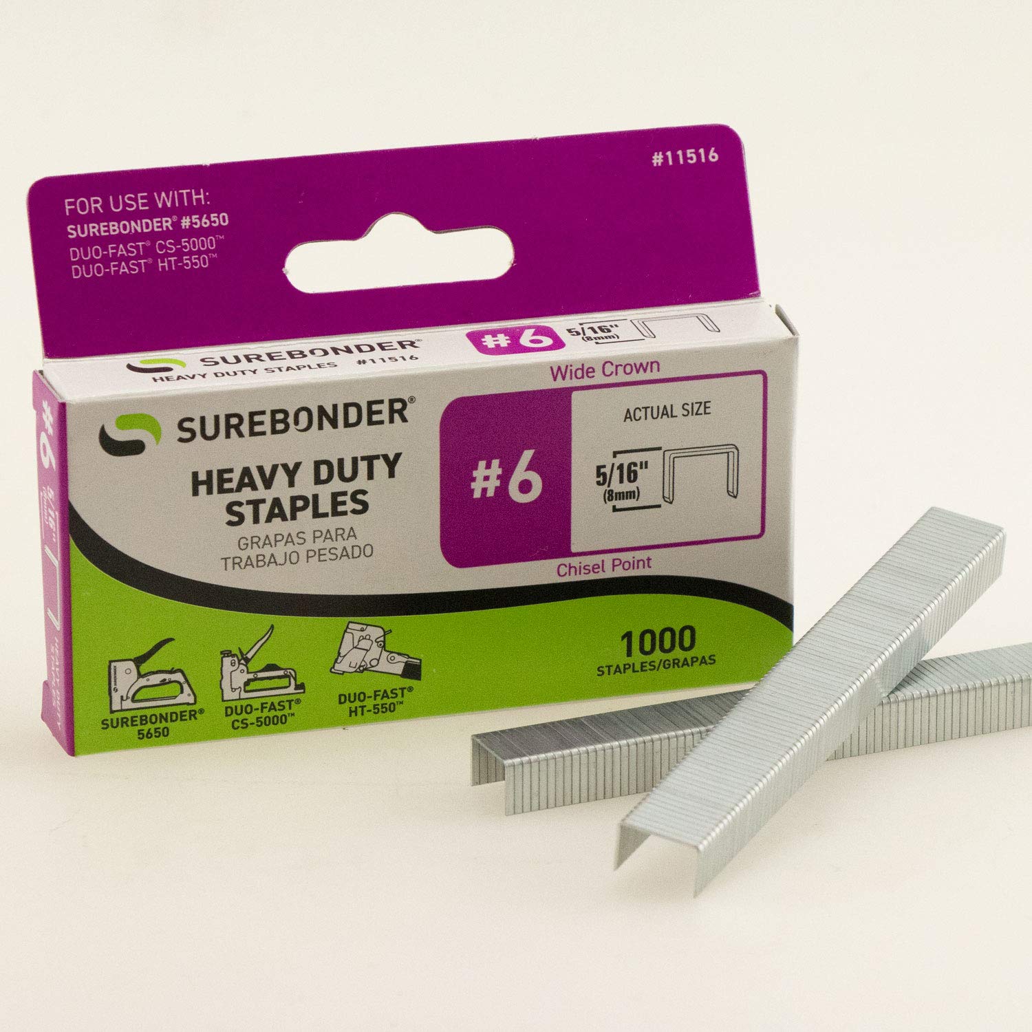 Snapklik.com : Surebonder 11516 Heavy Duty Duo-Fast Type