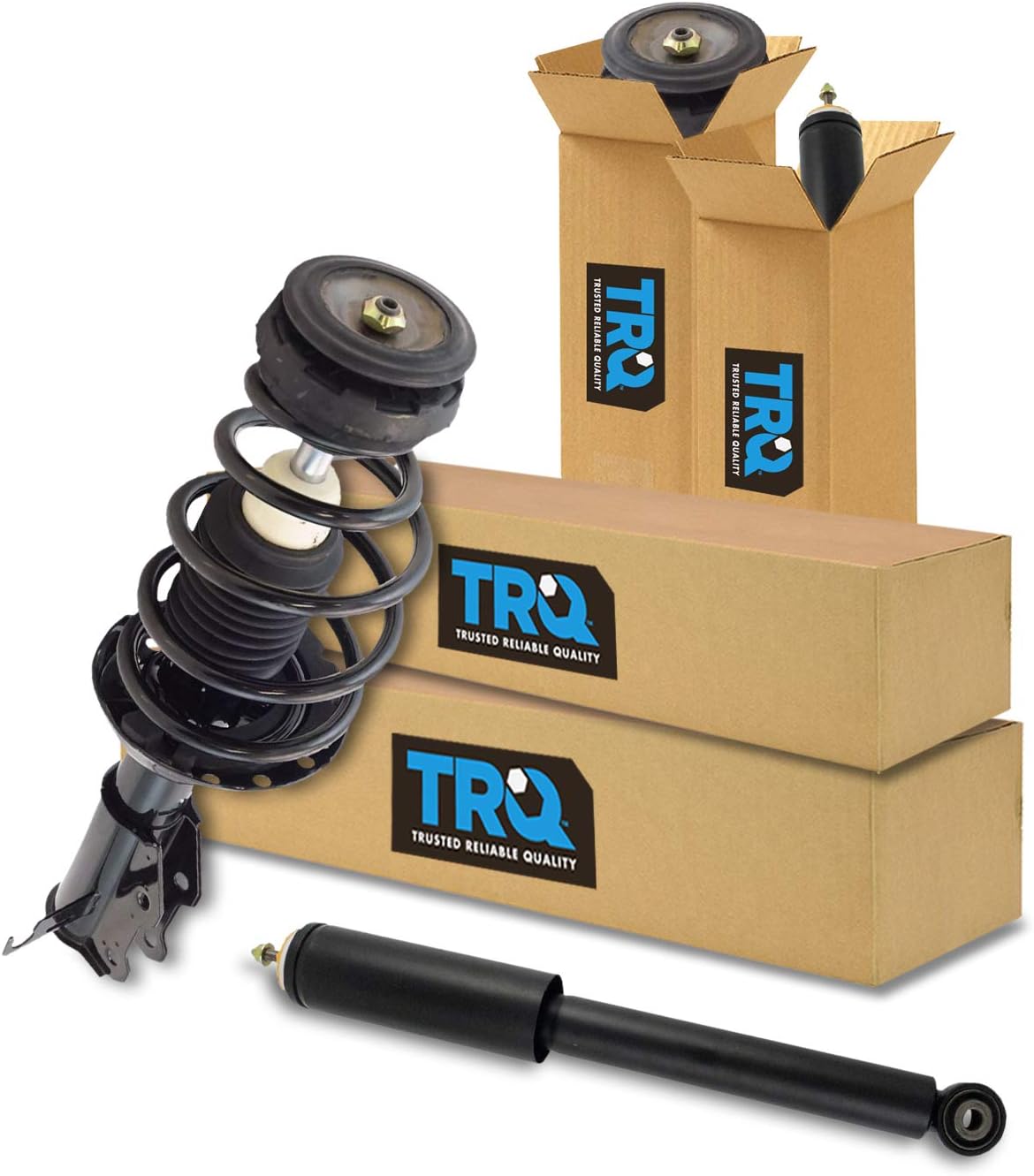 Amazon.com: Front Pair Complete Struts with Coil Spring Assembly ...