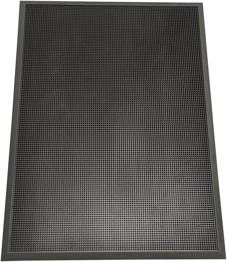 Amazon.com: Rubber-Cal 03_191_ZWEB_BK Door Scraper Rubber Front Mats, 5 ...