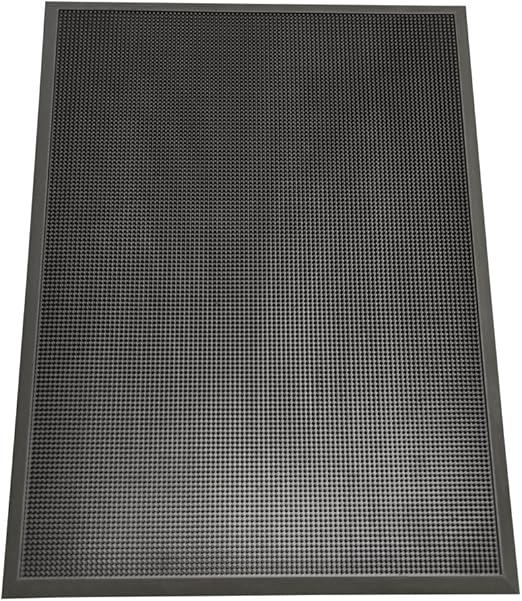 Amazon.com: Rubber-Cal 03_191_ZWEB_BK Door Scraper Rubber Front Mats, 5 ...