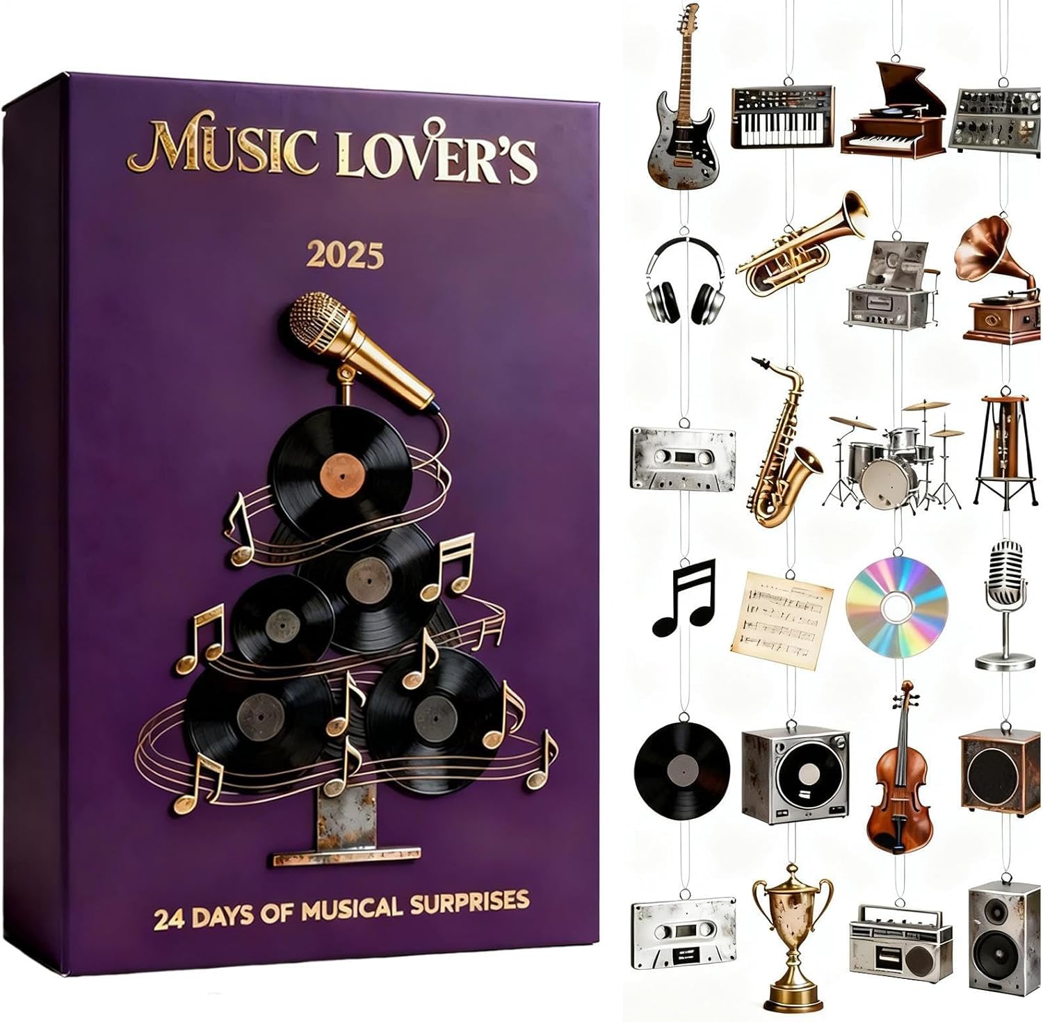 Amazon.com: Music Lovers Advent Calendars 2025, Christmas Countdown ...