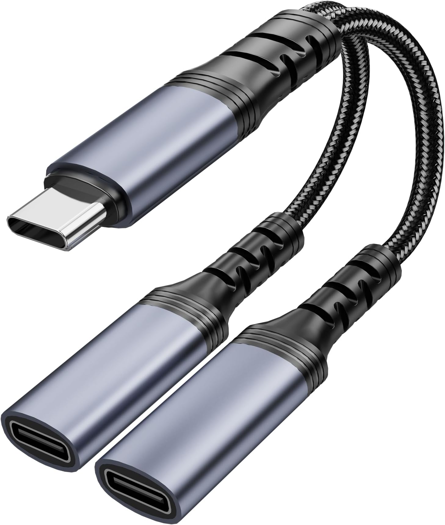 Amazon.com: LecLooc USB C Splitter, Dual USB C Headphone and Charger ...