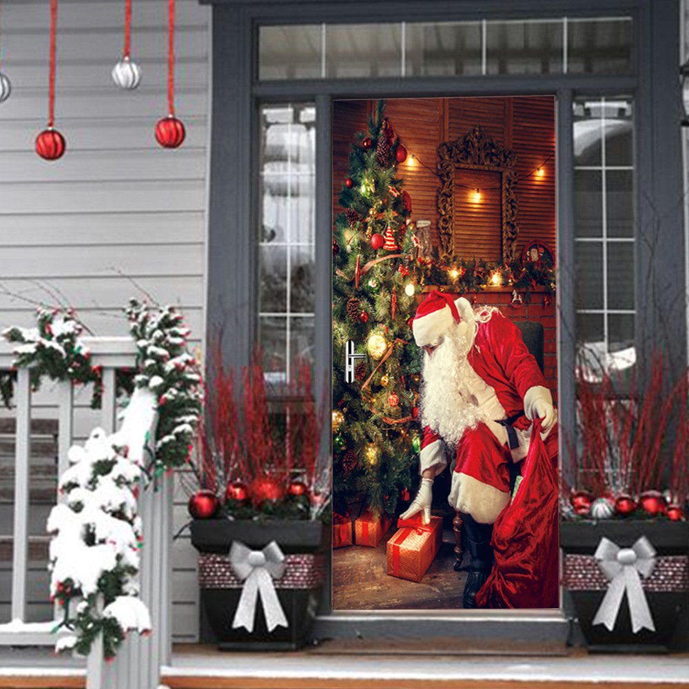 3d Posters Christmas Doors Easy 3D Paper Christmas Tree Xmas