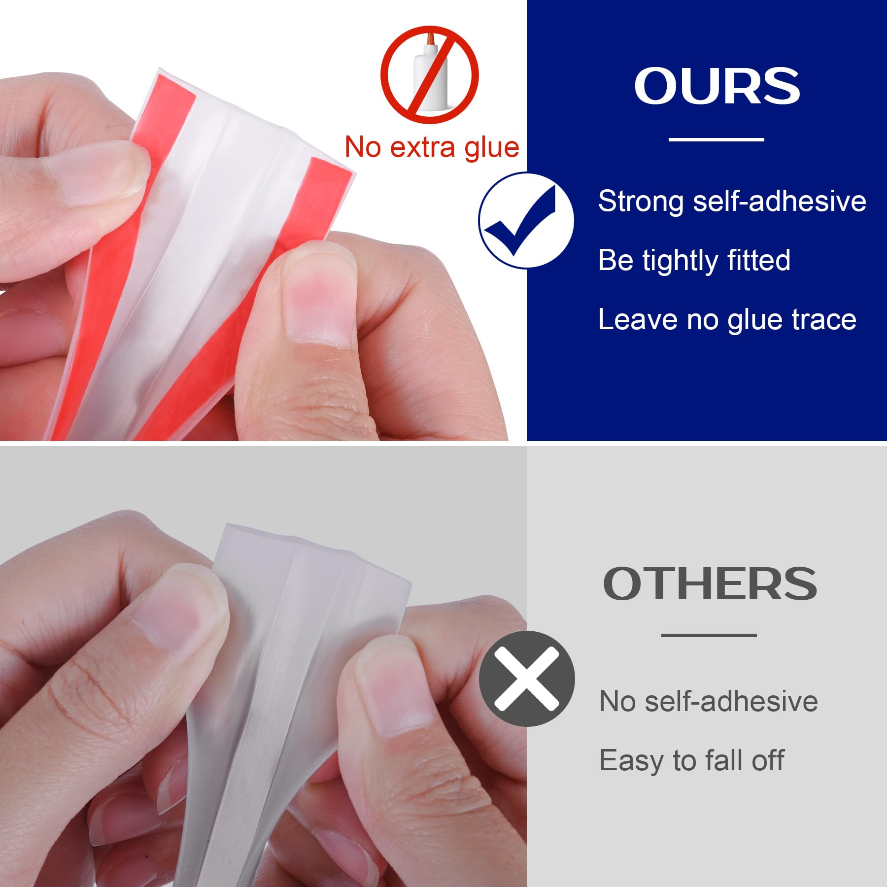Snapklik.com : Rubber Edge Trim U Channel Edge Trim Sheet Metal Edge ...