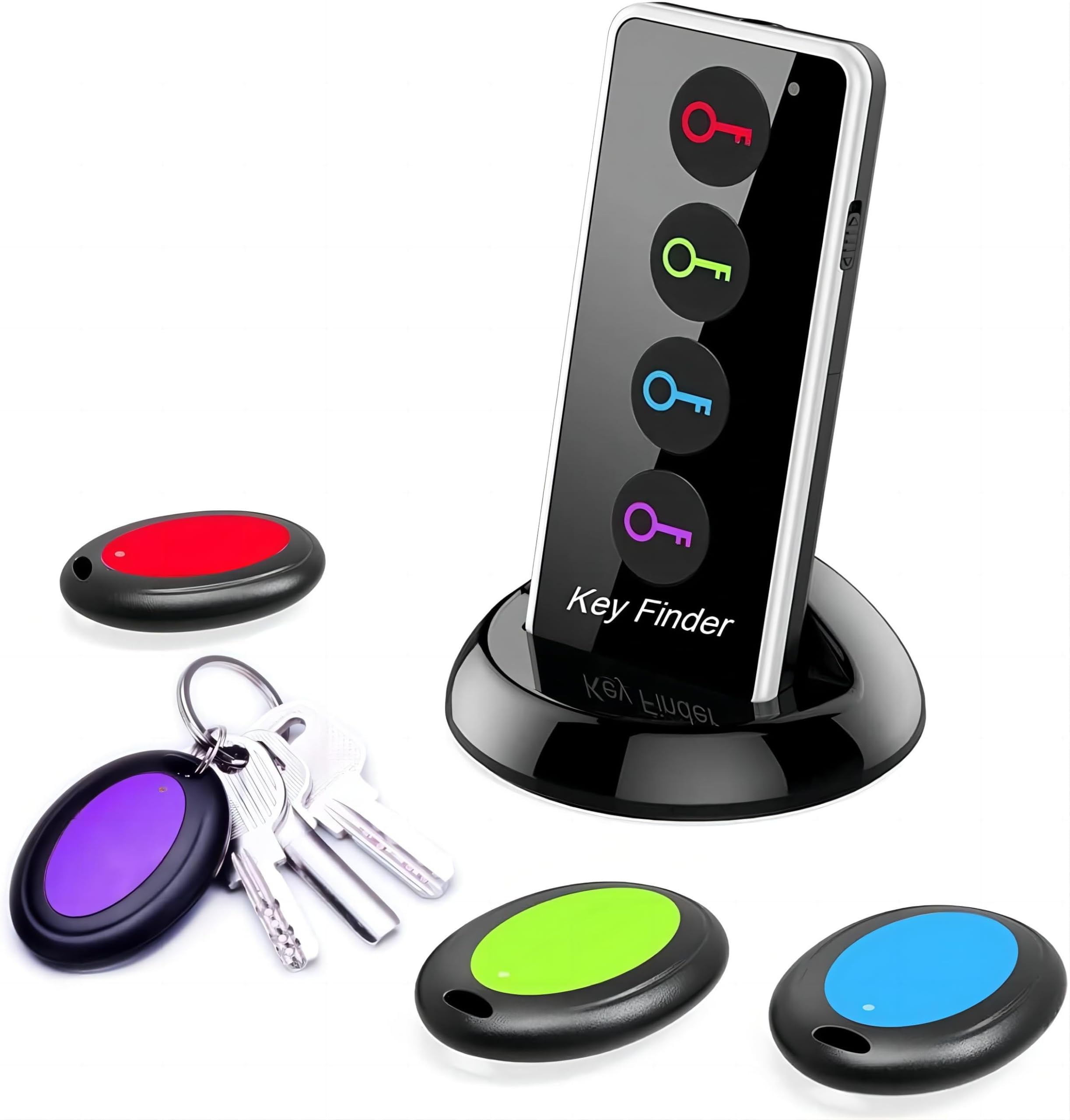 Futuhada Key Finder, Remote Key Finder with LED Torch, Wireless Key ...
