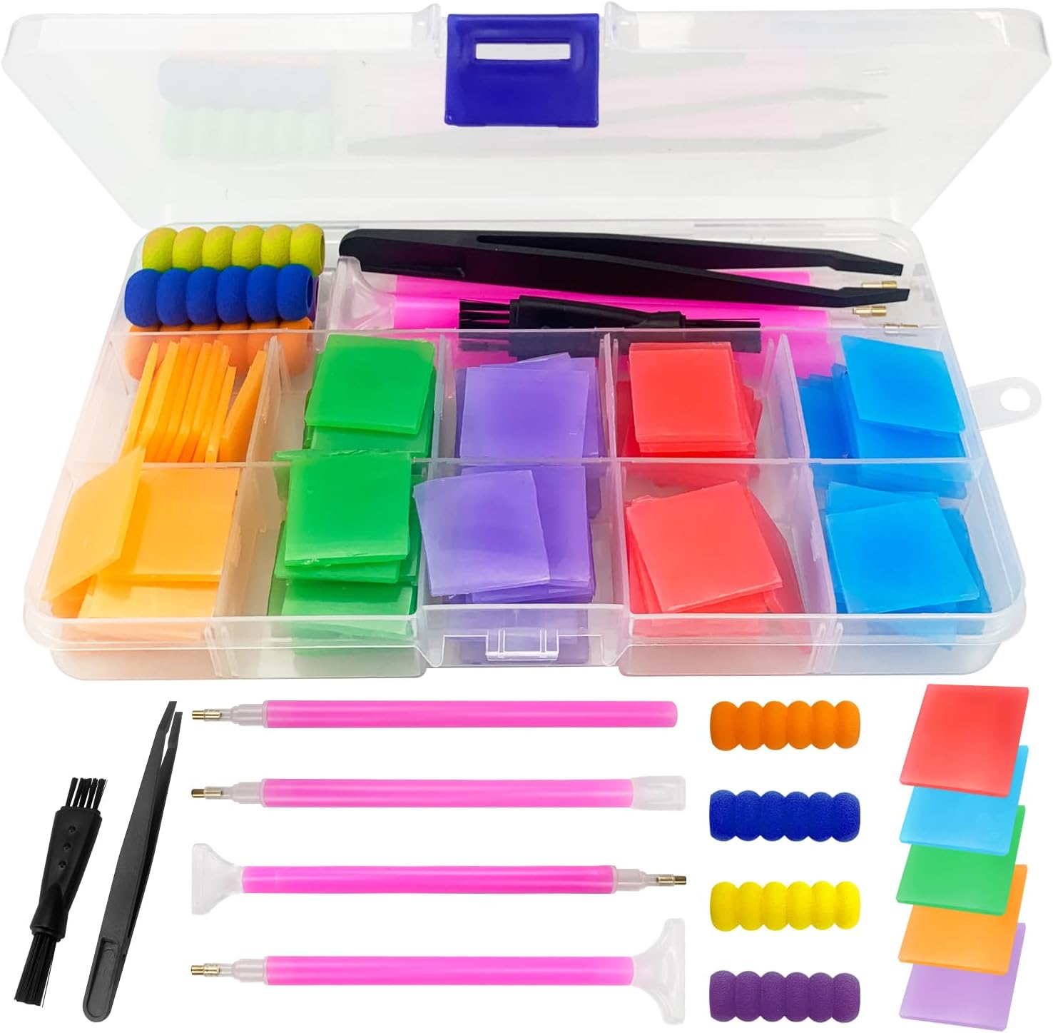 100 Pcs DIY Diamond Painting Glue Clay, Diamond Painting Wax Clay Glue ...