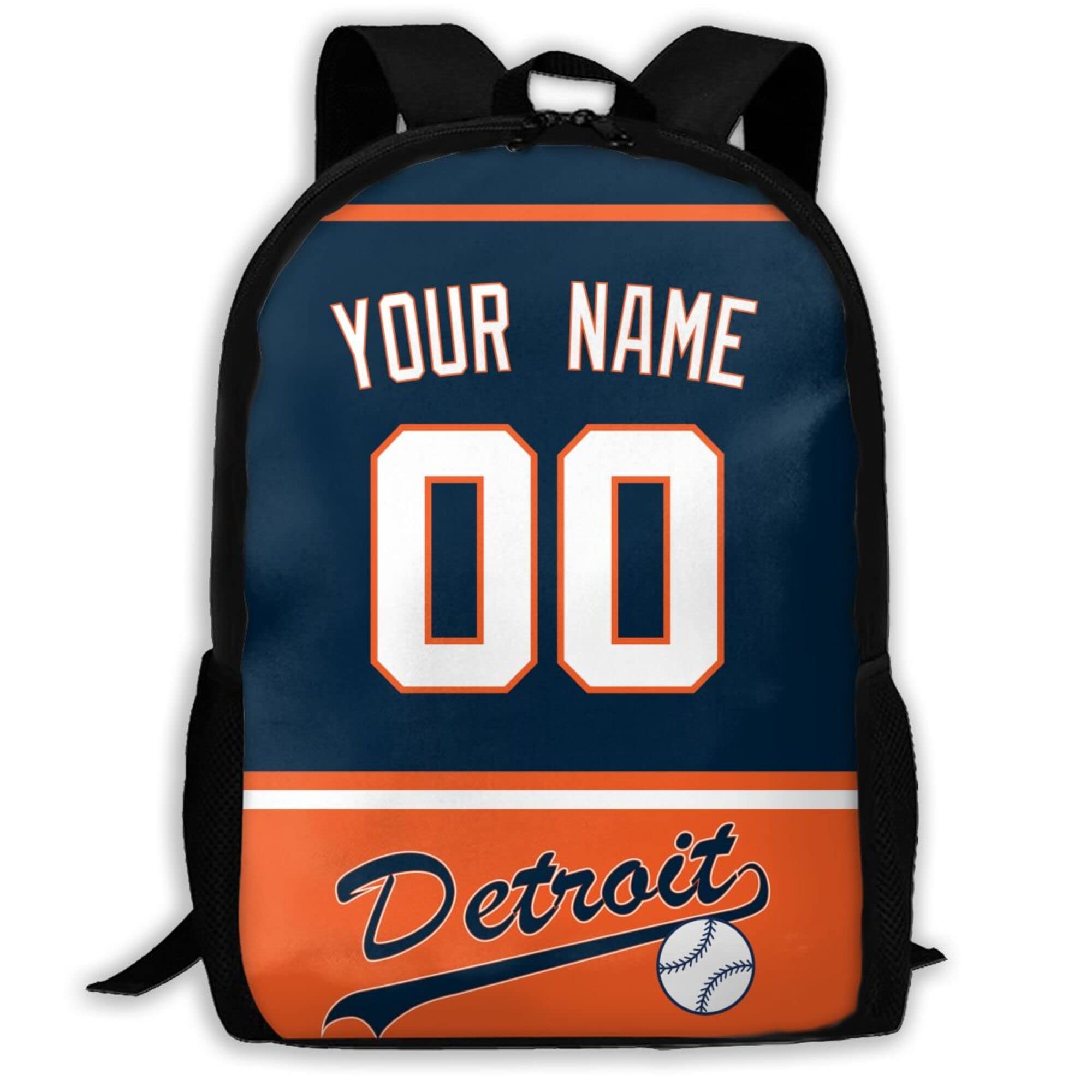 Amazon.com | ANTKING Detroit Backpack High capacity Custom Any Name and ...