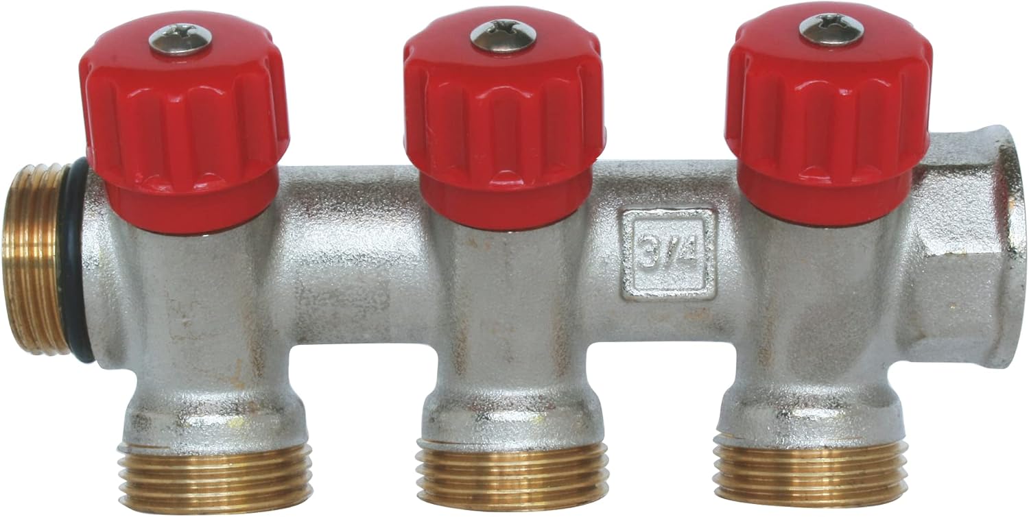 SOMATHERM FOR YOU - Sanitär Kollektor, aus vernickeltem Messing ...