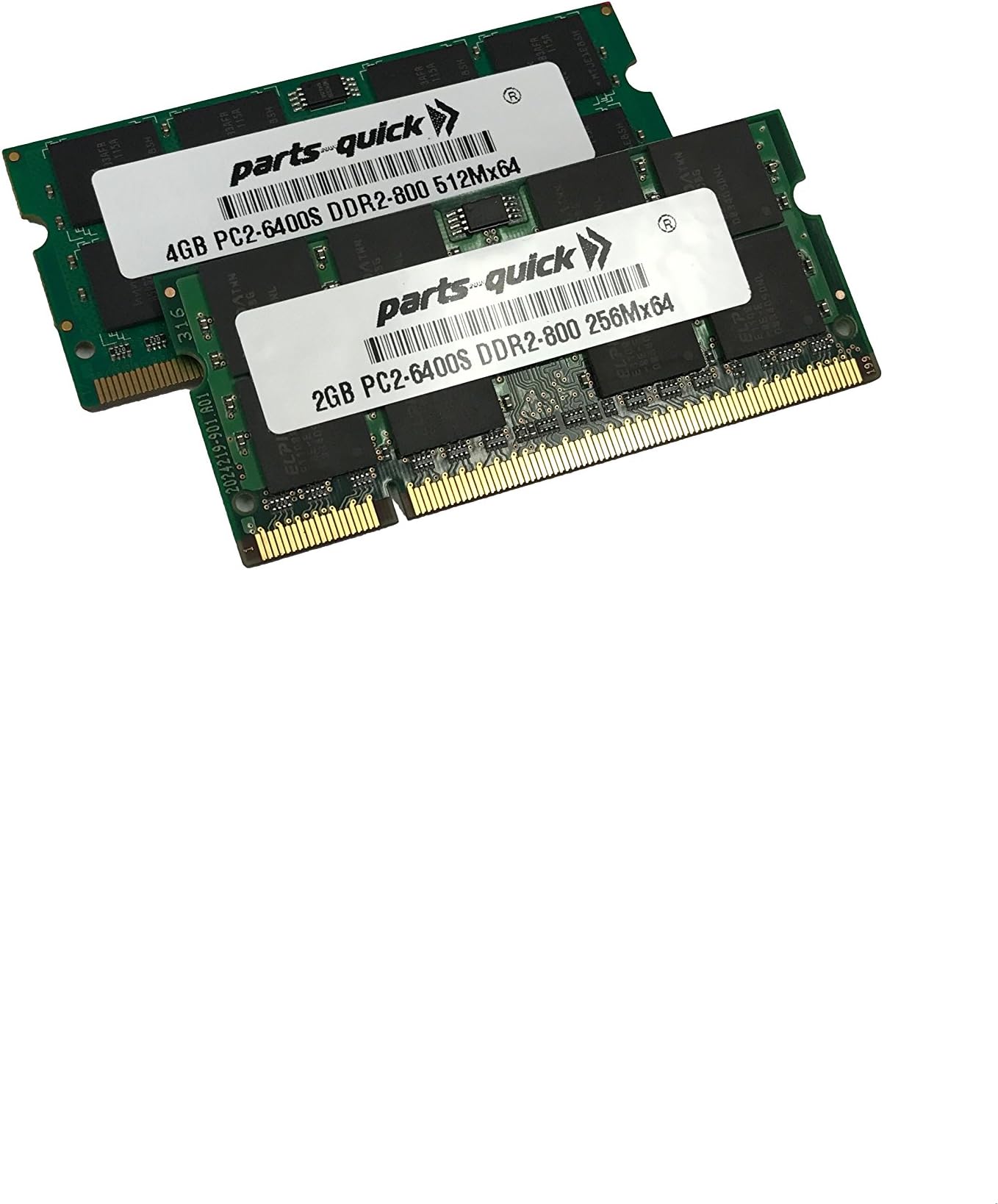 Amazon.com: parts-quick Kit de memoria de 6 GB (4 GB + 2 GB) para iMac ...