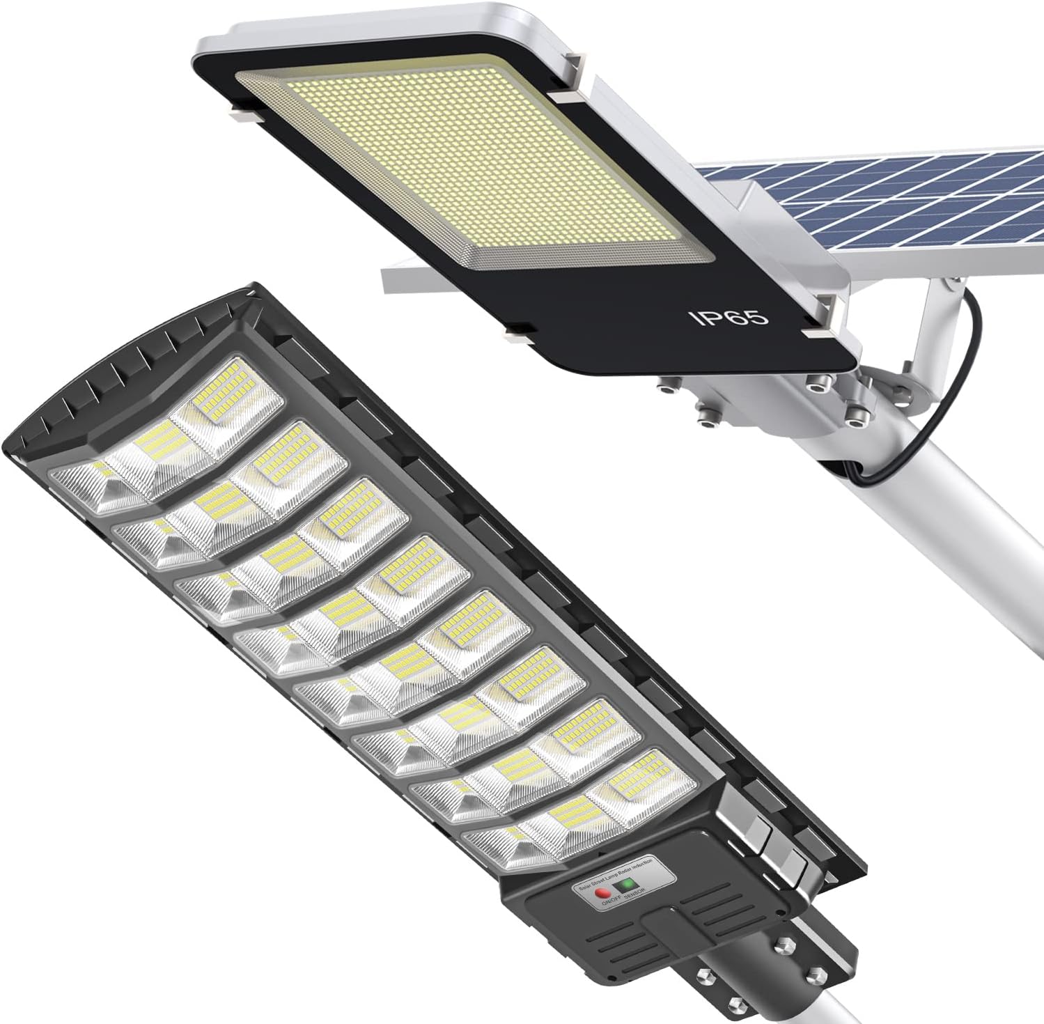 Solar Street Light,1000W LED Solar Street Lights Outdoor Waterproof ...
