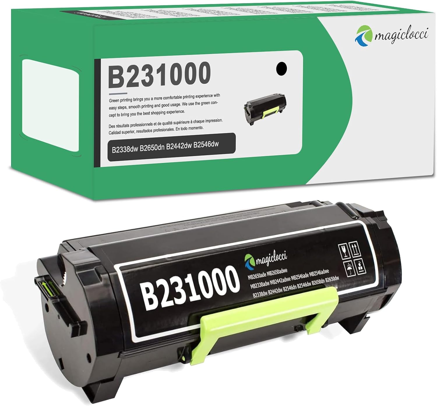 Amazon.com: B231000 Black High Yield Toner Cartridge (1-Pack ...