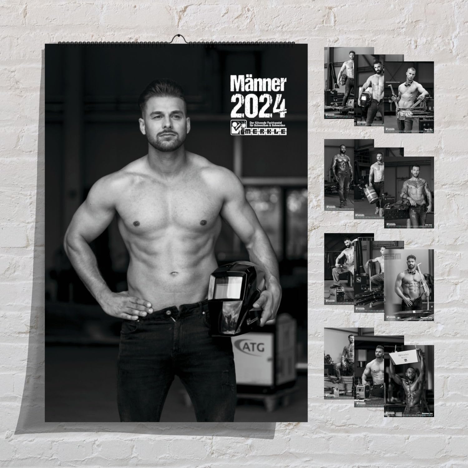 Masculine 2024 - Broschürenkalender 30x30 cm (30x60 geöffnet ...