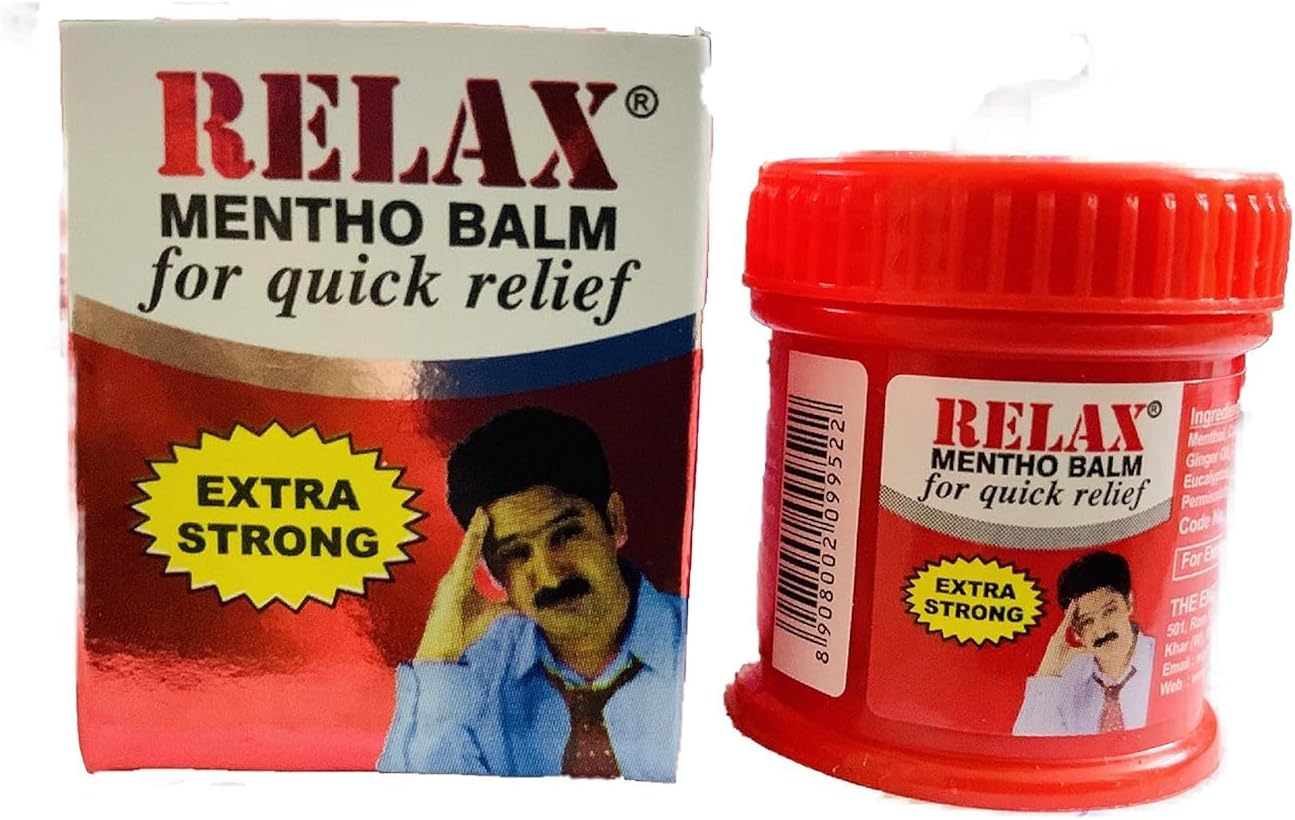 Relax Mentho Balm For Quick Relief Extra Strong - 6ml : Amazon.ae: Health