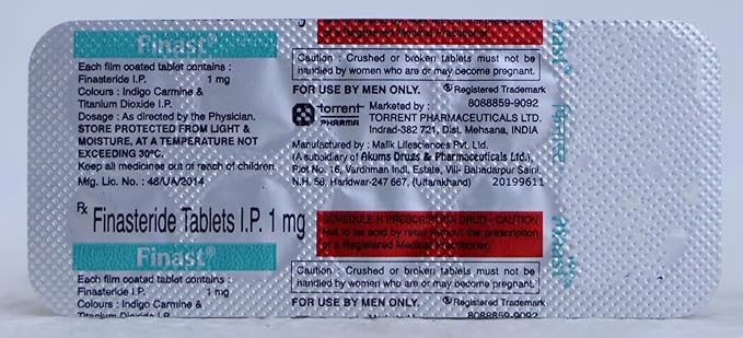 Finast 1mg - Strip of 10 Tablets : Amazon.in: Health & Personal Care