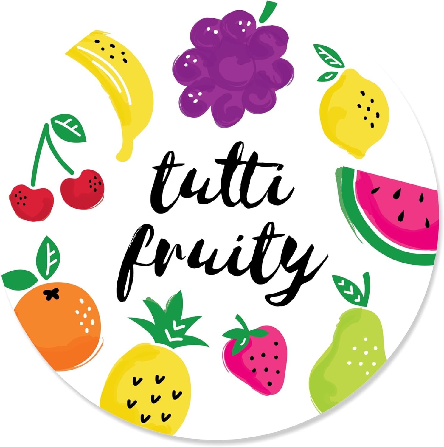 Amazon.com: Big Dot of Happiness - Tutti Fruity - Frutti Summer Baby ...
