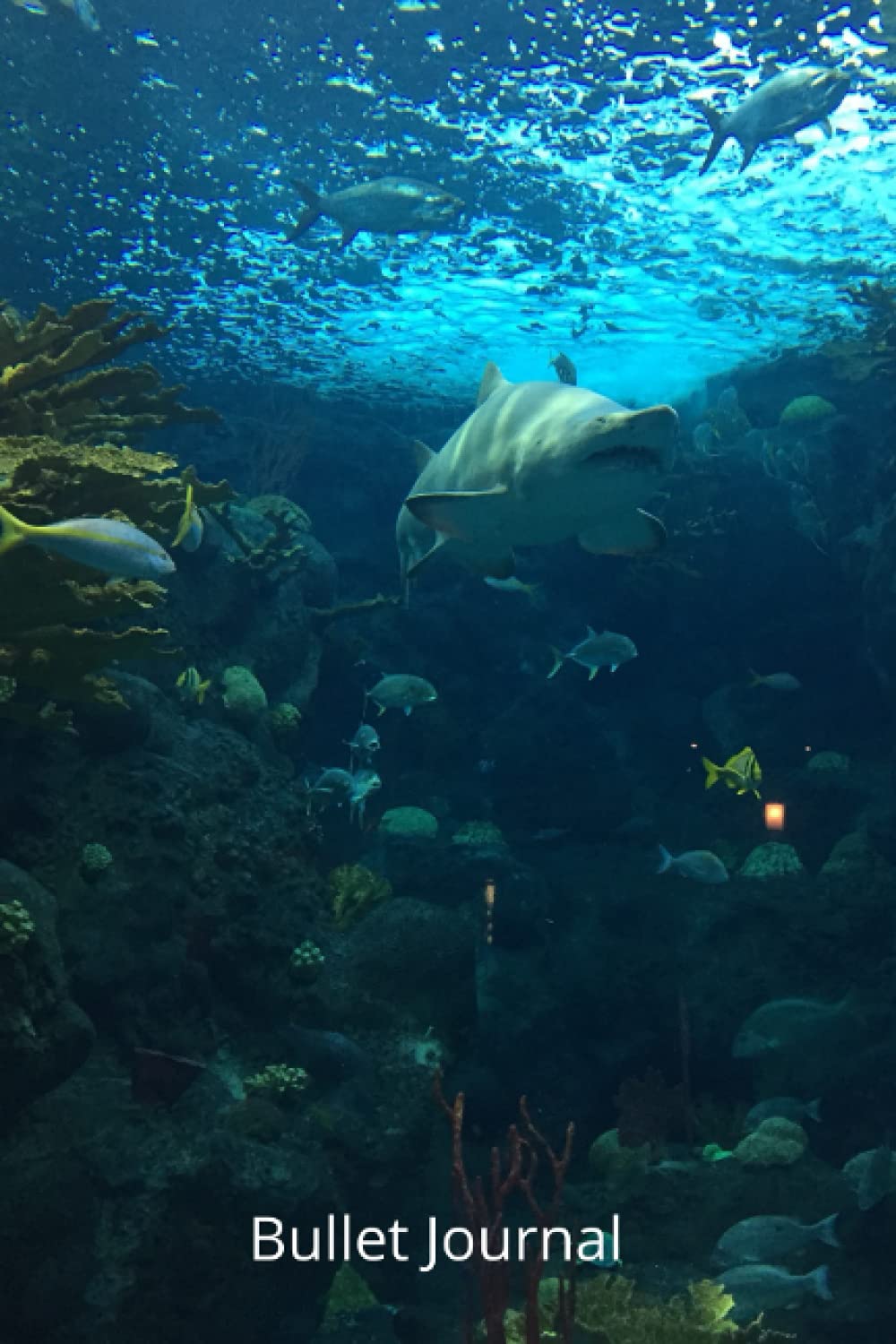Bullet Journal: 6 x 9 Shark Bullet Journal. 120 dot grid pages: Plans ...