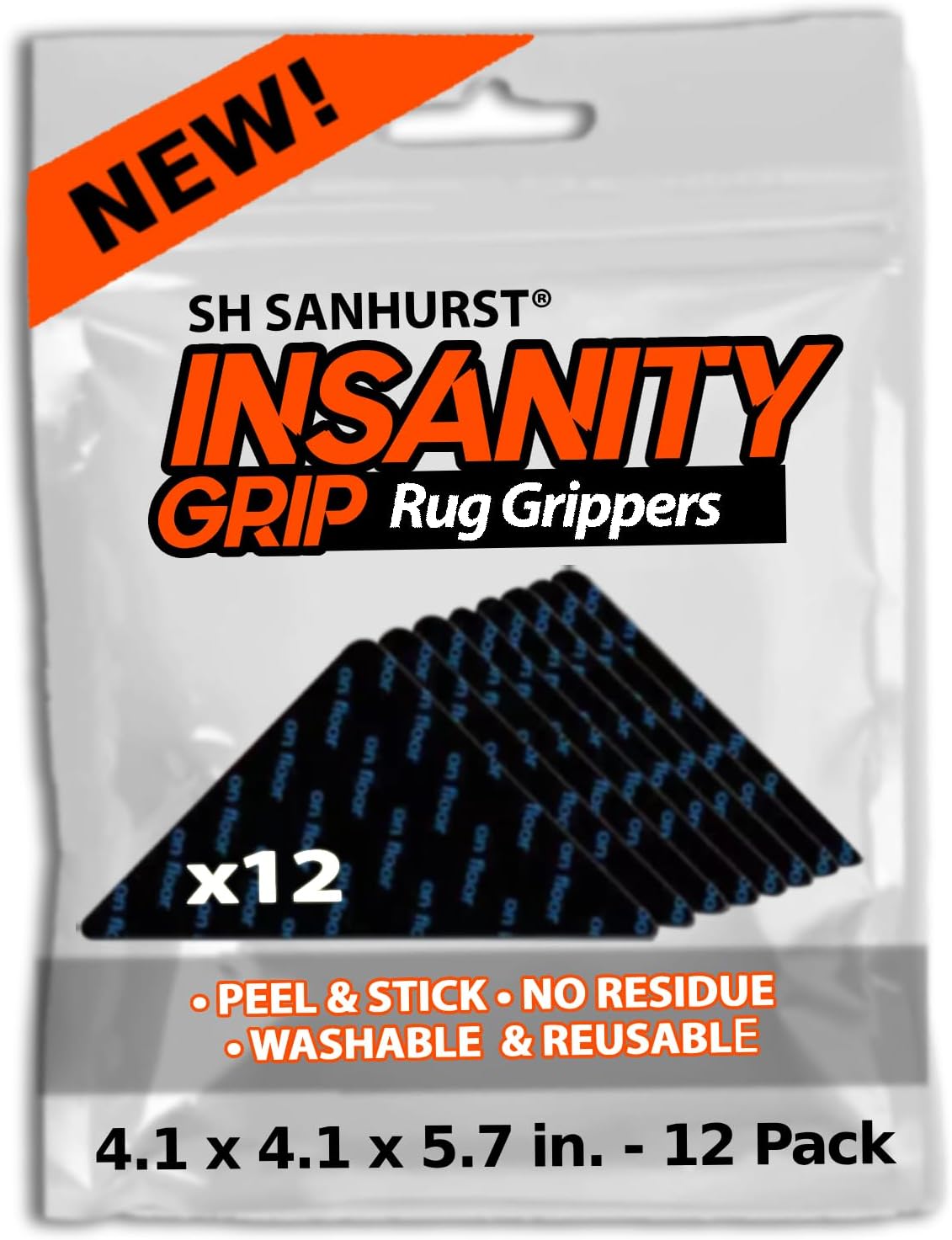 Amazon.com: The Original Curl Stop Rug Gripper Prevents Curling on Rug ...