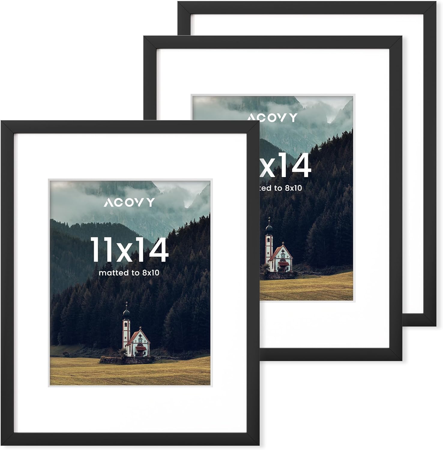 Amazon.com - Acovy 11x14 Picture Frame, 11 x 14 Frame for Wall, 11 x 14 ...