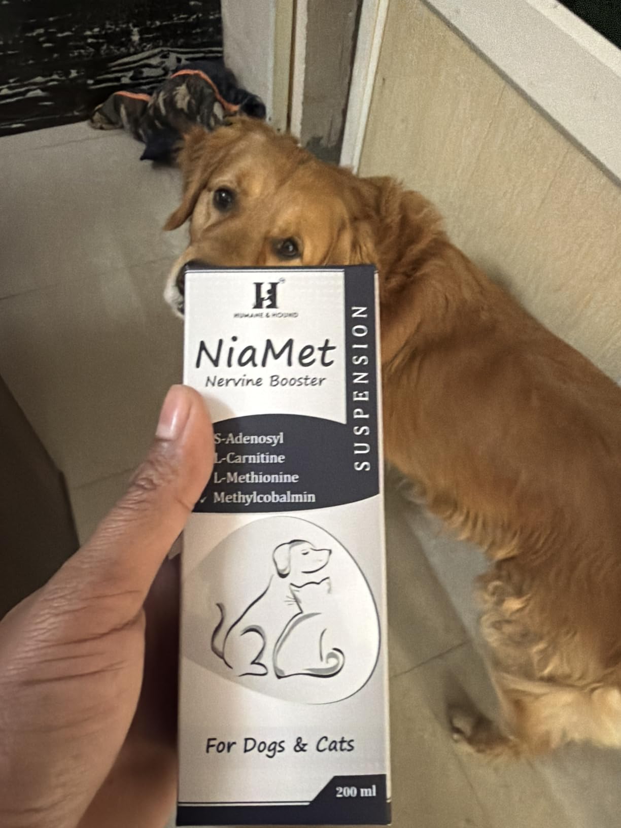 Humane & Hound NiaMet Nervine Booster for Dogs