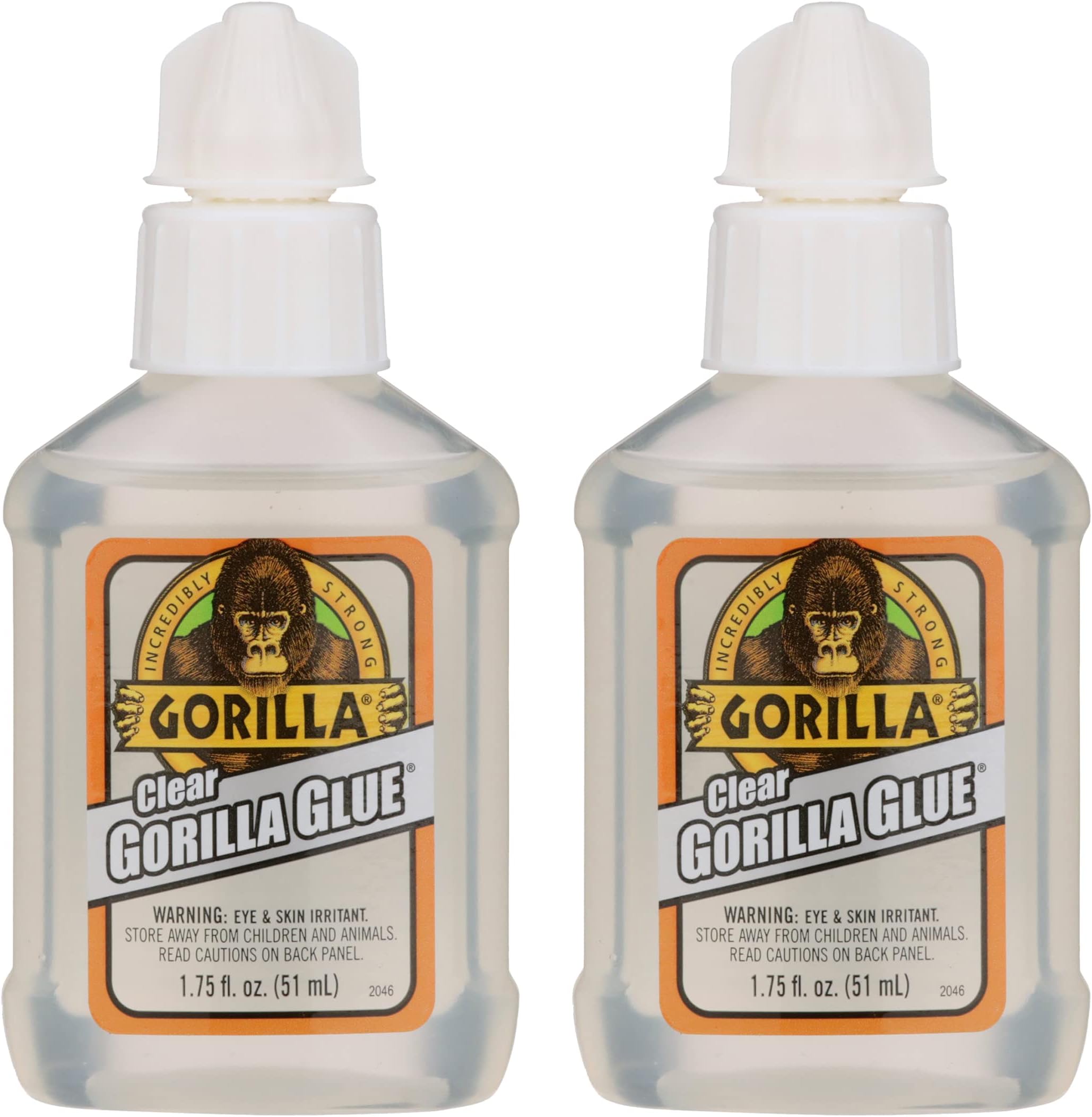 Gorilla Clear Glue, 3.75 Ounce Bottle, Clear, (Pack of 1) - Amazon.com