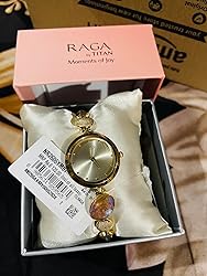 Titan Raga Moments of Joy Analog Yellow Dial Women's Watch-2606YM07 ...