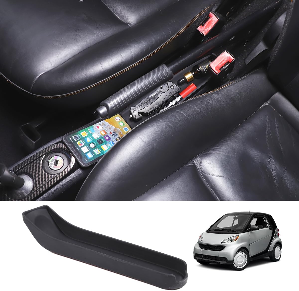 Amazon.com: Tumukiw Center Console Storage Box Compatible with Mercedes ...