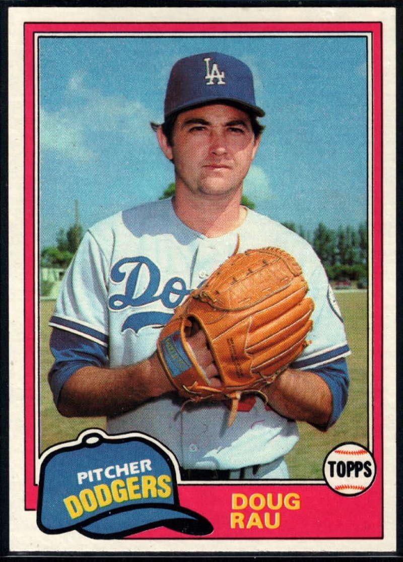 Amazon.com: 1981 Topps #174 Doug Rau NM-MT Dodgers : Collectibles ...