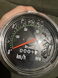 Amazon.com : MakeTheOne Old School Style Bike Speedometer Analog ...
