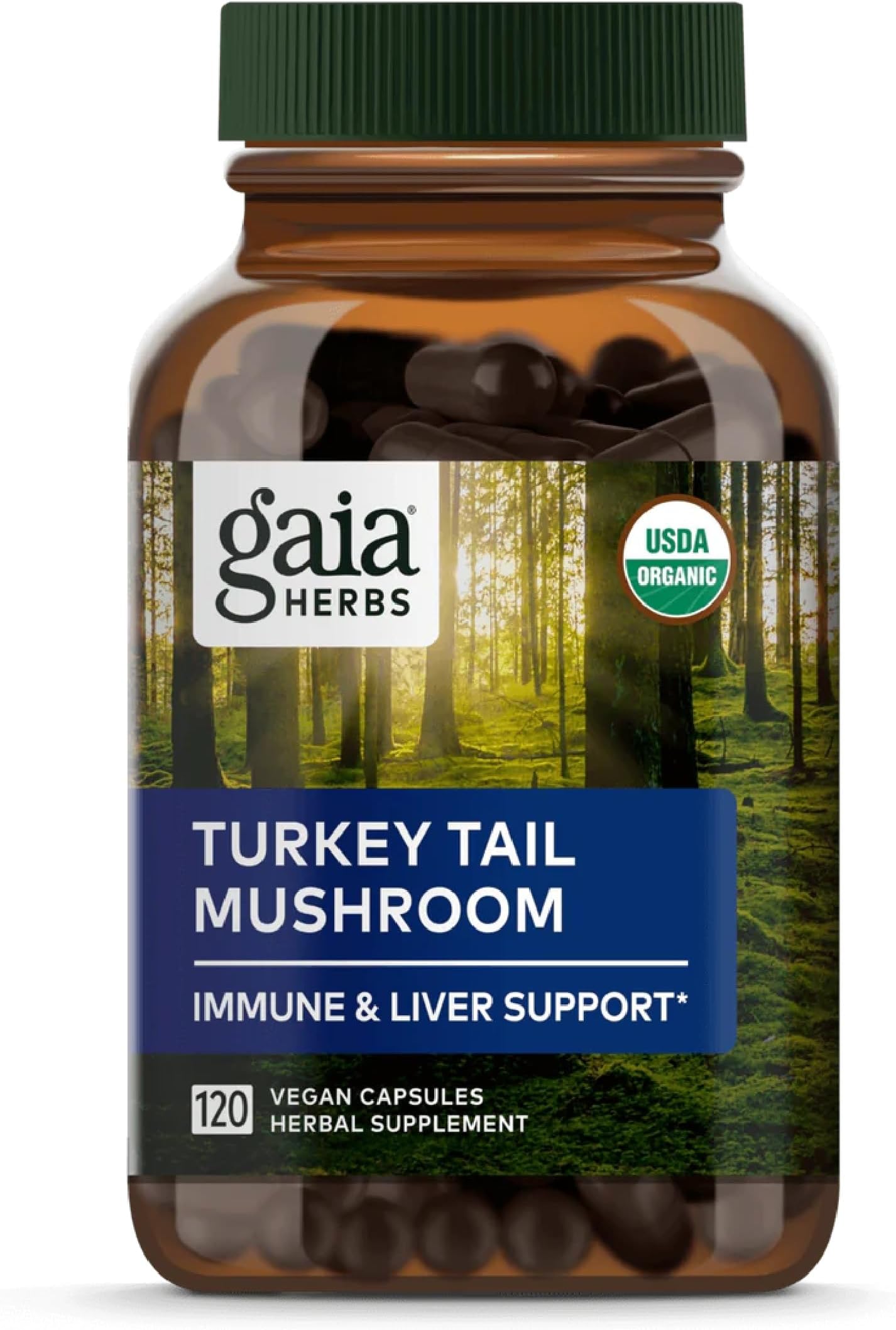 Amazon.com : Host Defense Turkey Tail Capsules - Digestive Health ...