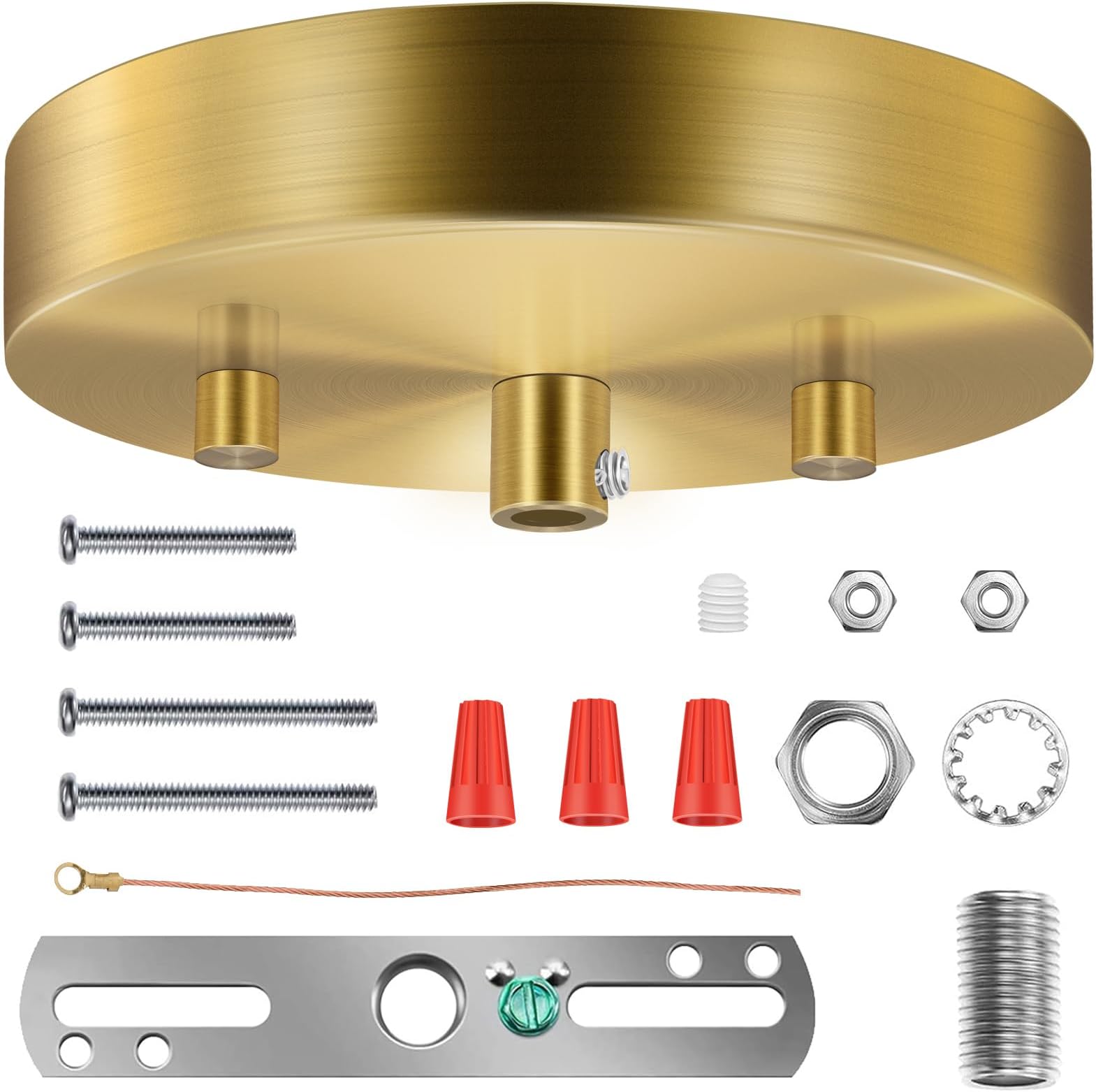 Sea Gull Lighting 7449403-962 Towner Three-Light Cluster Canopy Hanging ...