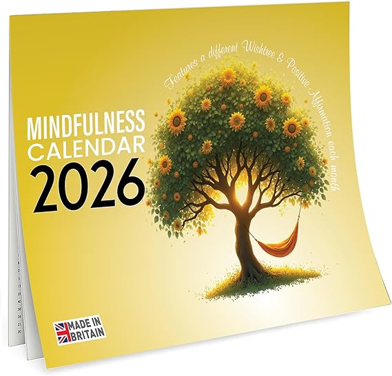 Inspirational 2026 Calendar UK – Mindfulness & Positive Affirmation ...