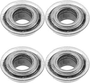 Amazon.com: Healvian 4pcs Wheelchair Front Wheel Bearings Fork Stem ...