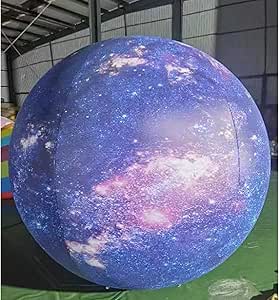 Amazon.com: Outdoor Lighted Inflatable Moon Ball,Led Inflatable Earth ...