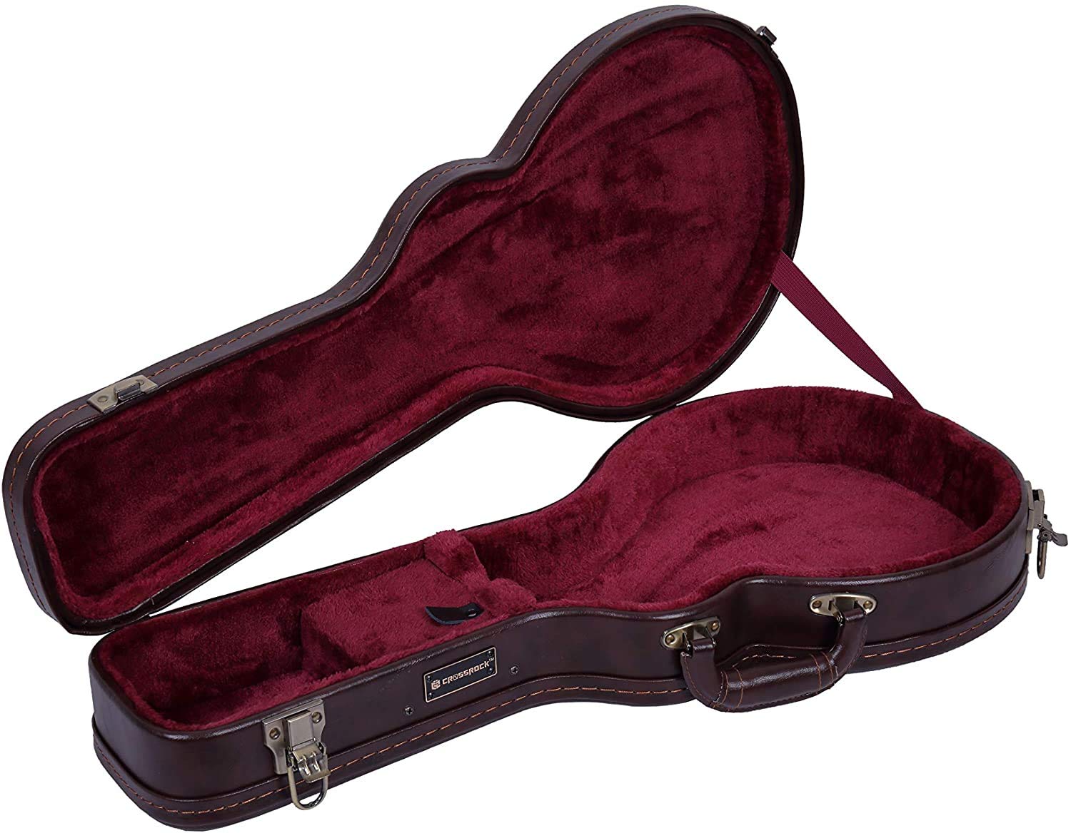 Snapklik.com : Crossrock Hard Shell Case For F-Style Mandolin In ...