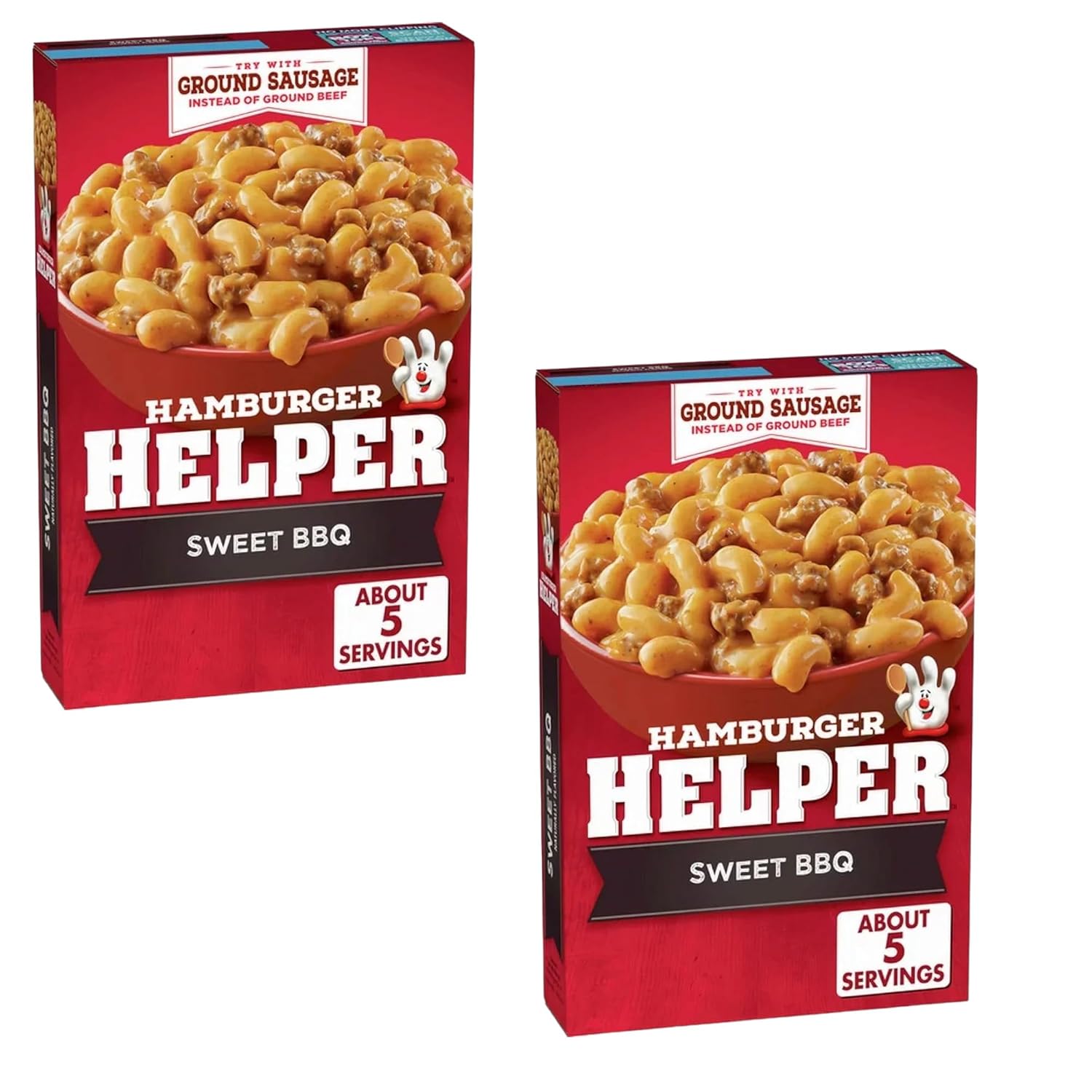 Amazon.com : Vending 2 U Hamburger Helper, Sweet BBQ Flavored Pasta ...