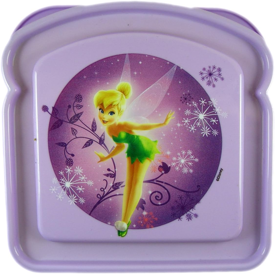 Disney Fairies Tinkerbell Sandwich Box - Tinkerbell Food Container ...