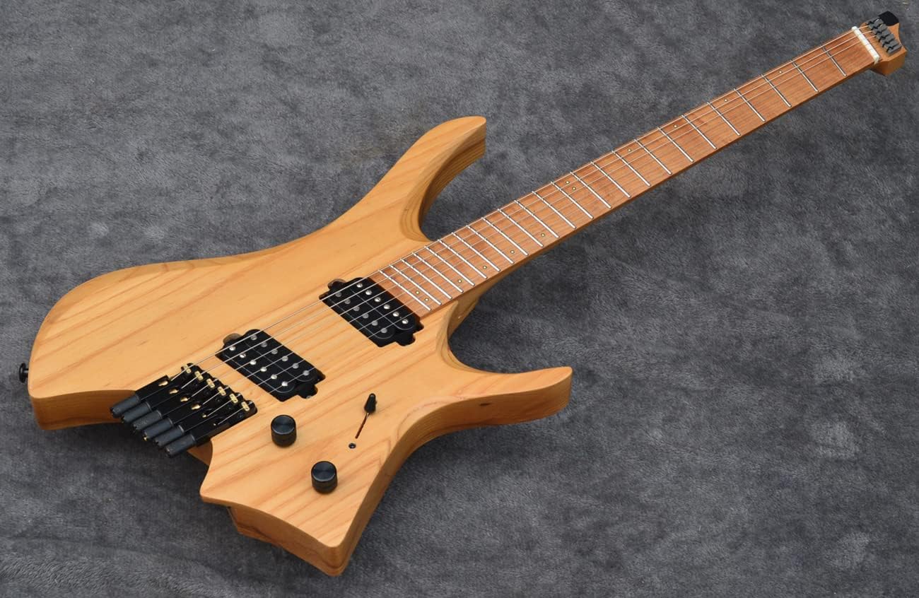 Amazon.com: HILS Next Series Headless Guitar HN3 - (Metallic Green ...