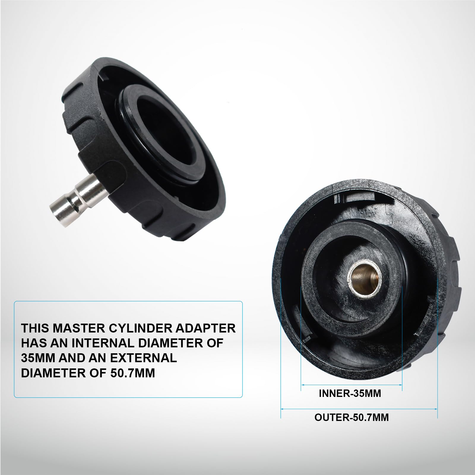 Snapklik.com : PESIKO 50.7mm Master Cylinder Adapter, Use For Hyundai ...
