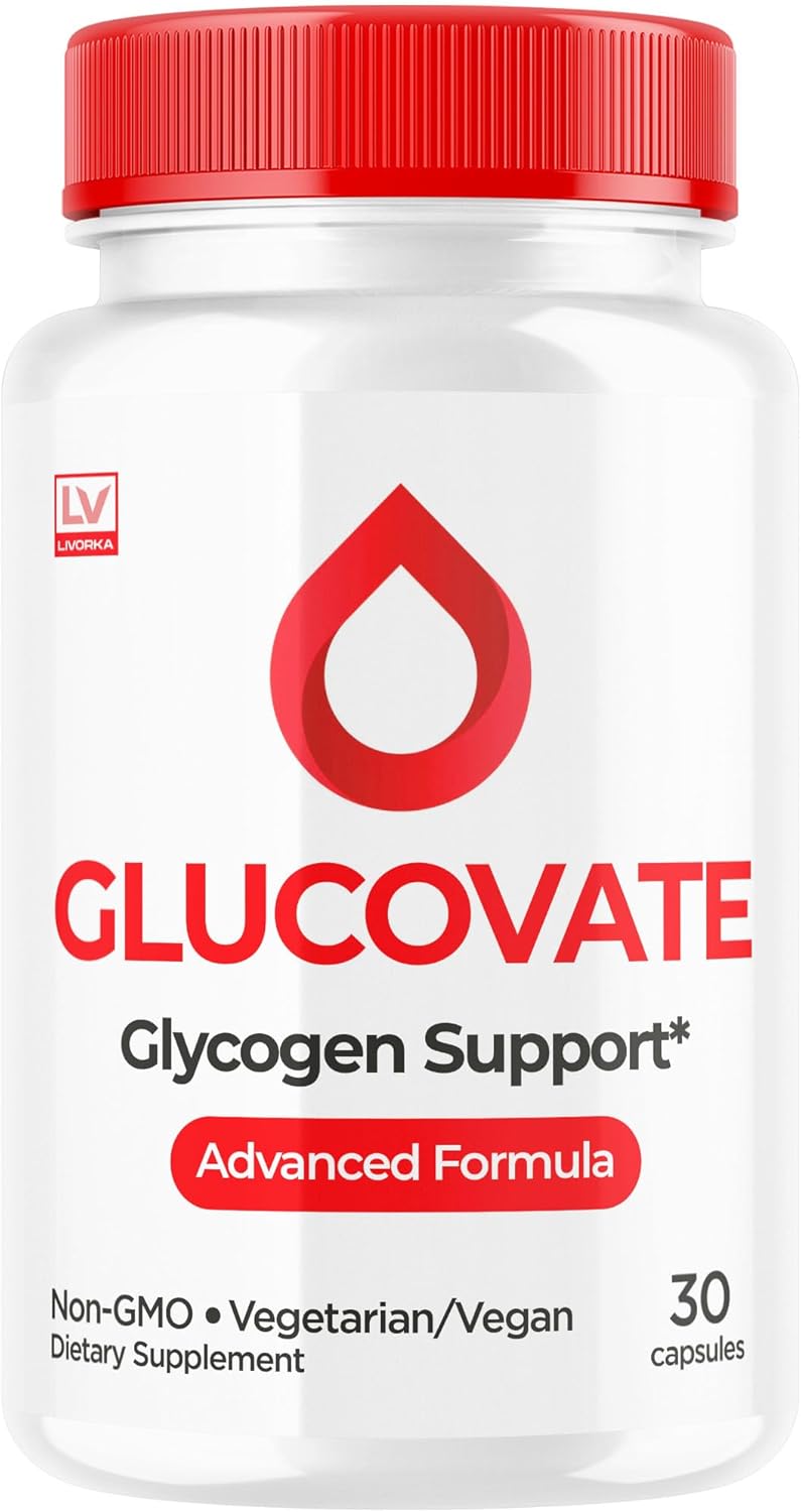 Amazon.com: Glucovate Capsules, Glucovate Glycogen Support, Glucovate ...